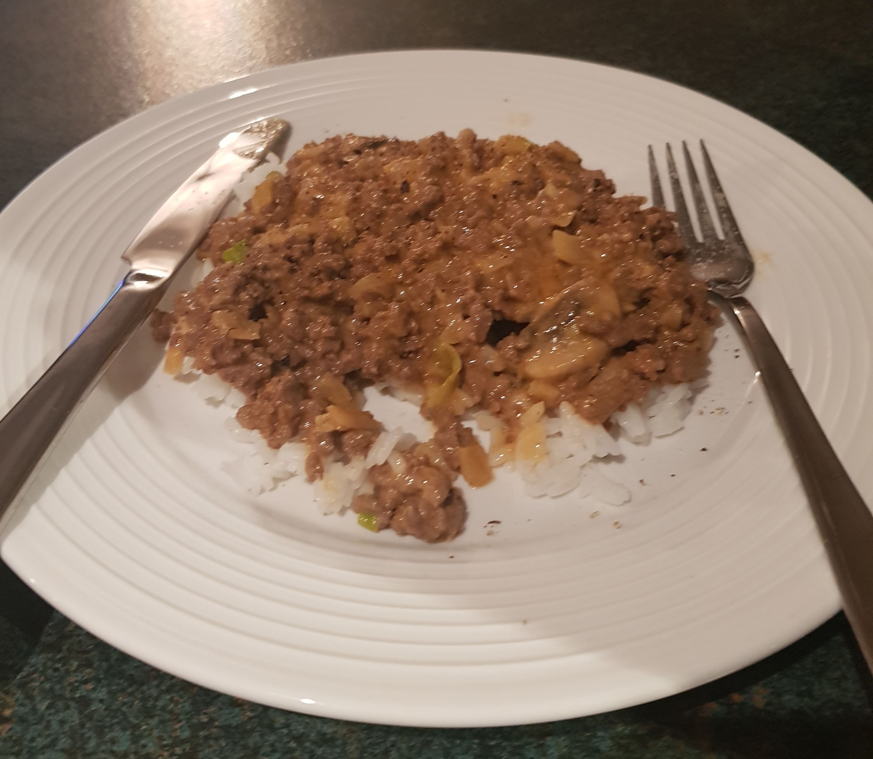 Creamy mince and mushrooms | bunch