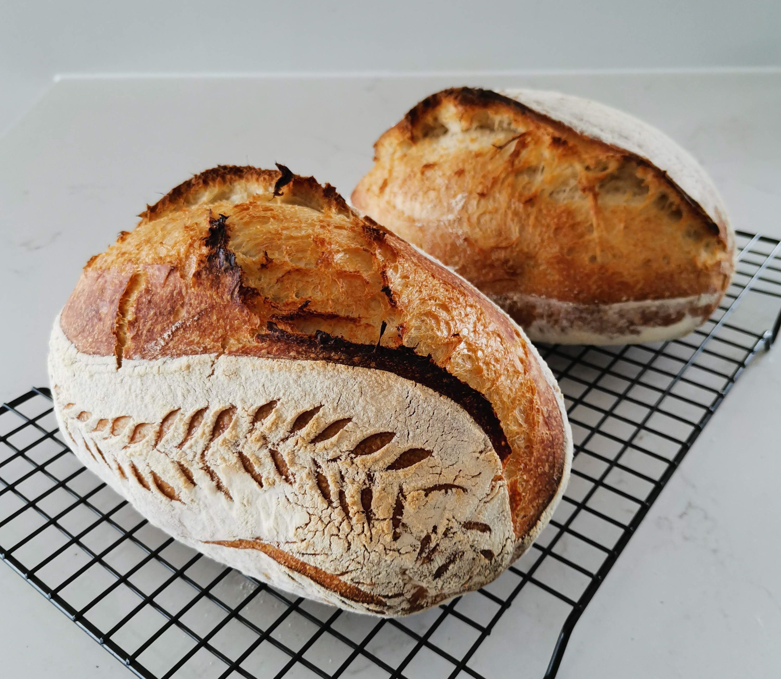 Easy as 1, 2, 3 Sourdough Bread | bunch