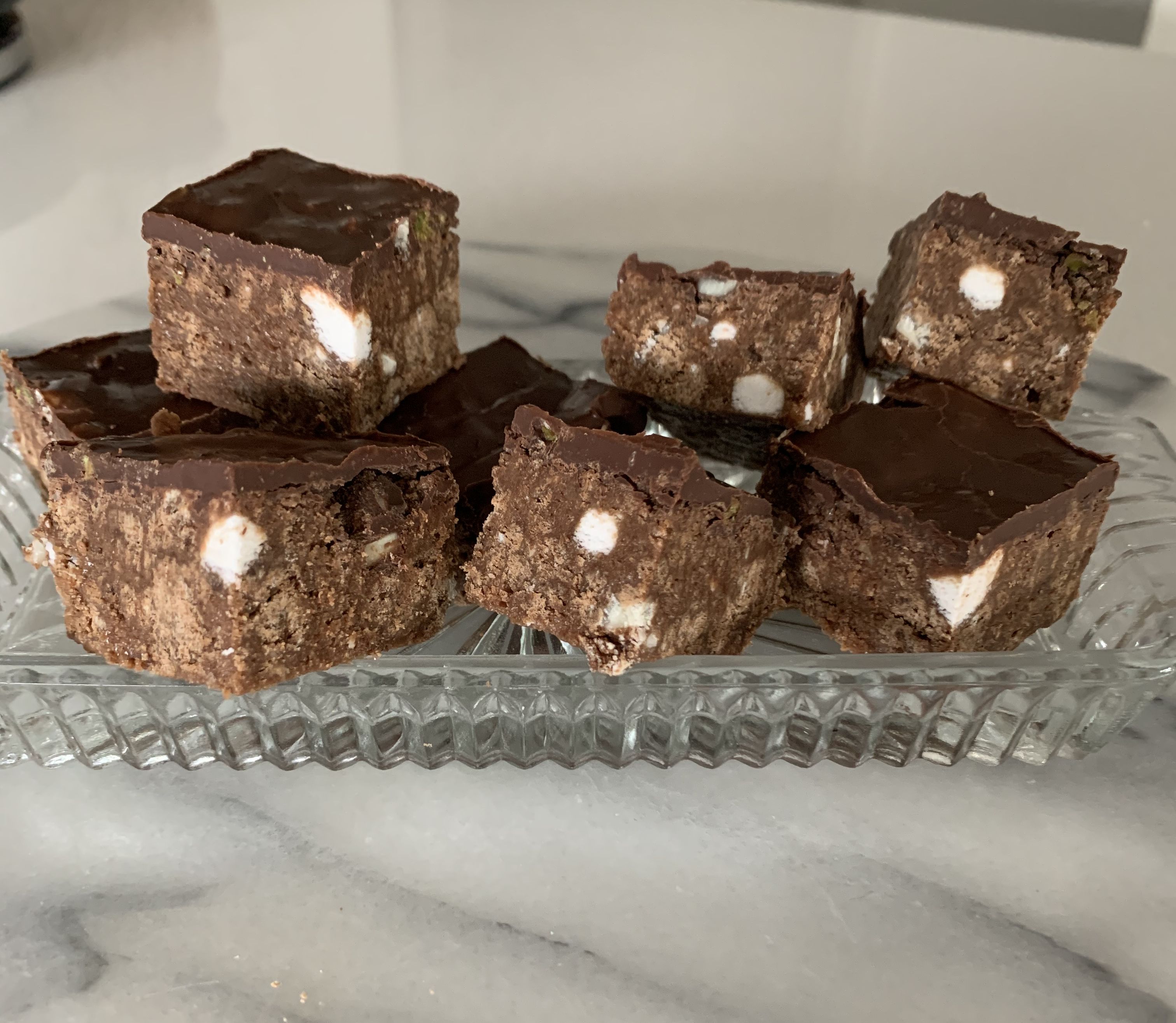 Chocolate peppermint slice | bunch