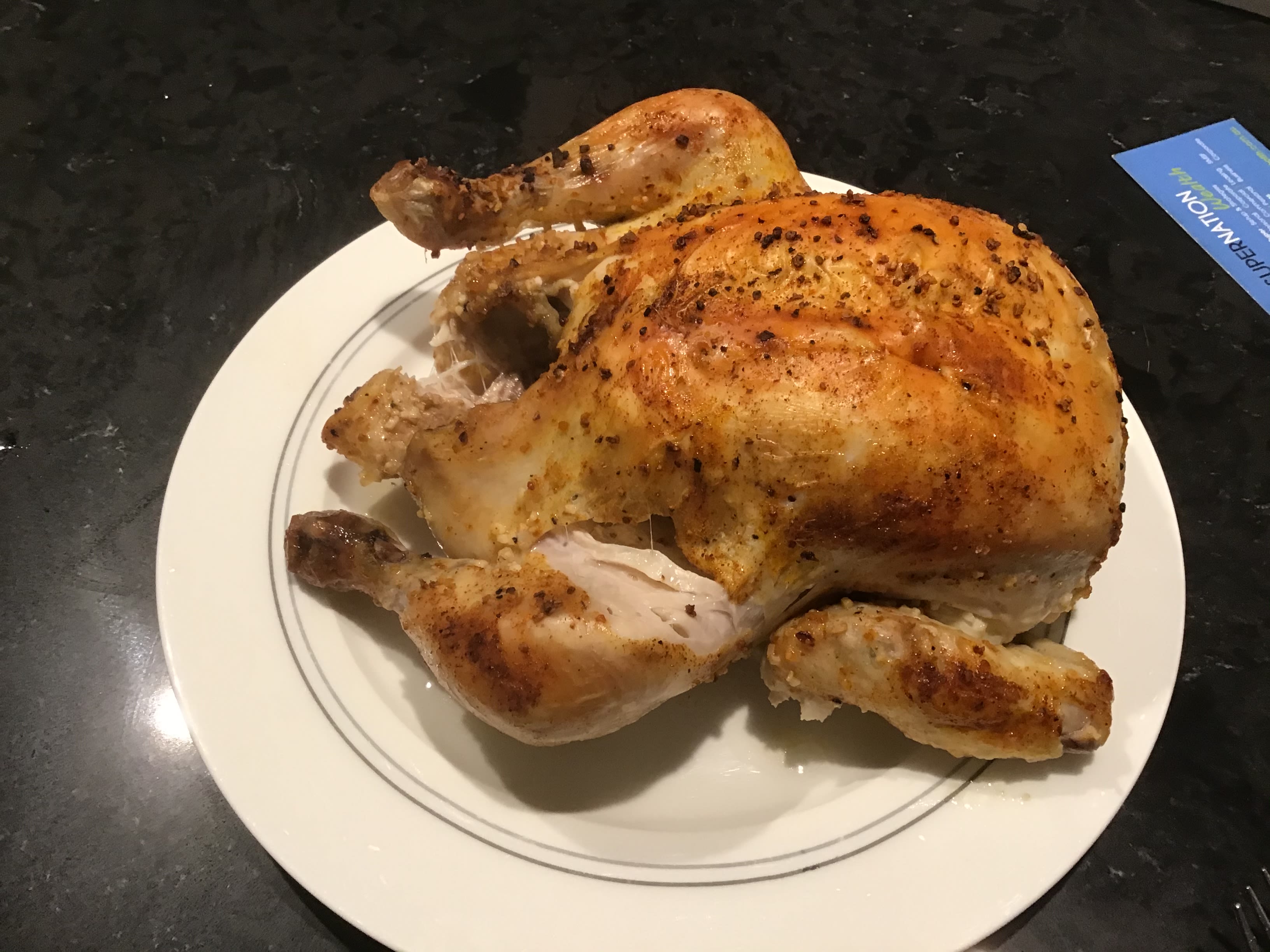 Spicy Crispy Skin Roast Chicken | bunch