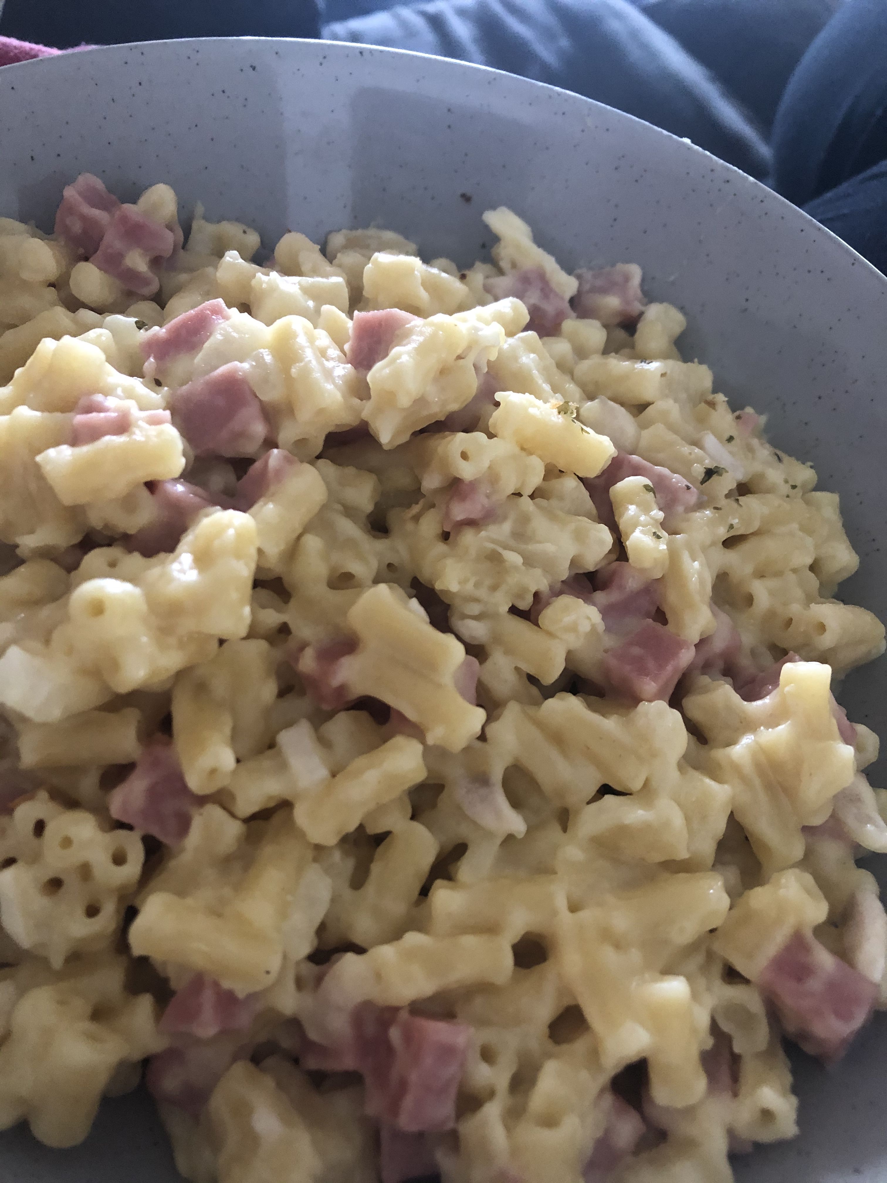 Macaroni ham and cheese | bunch