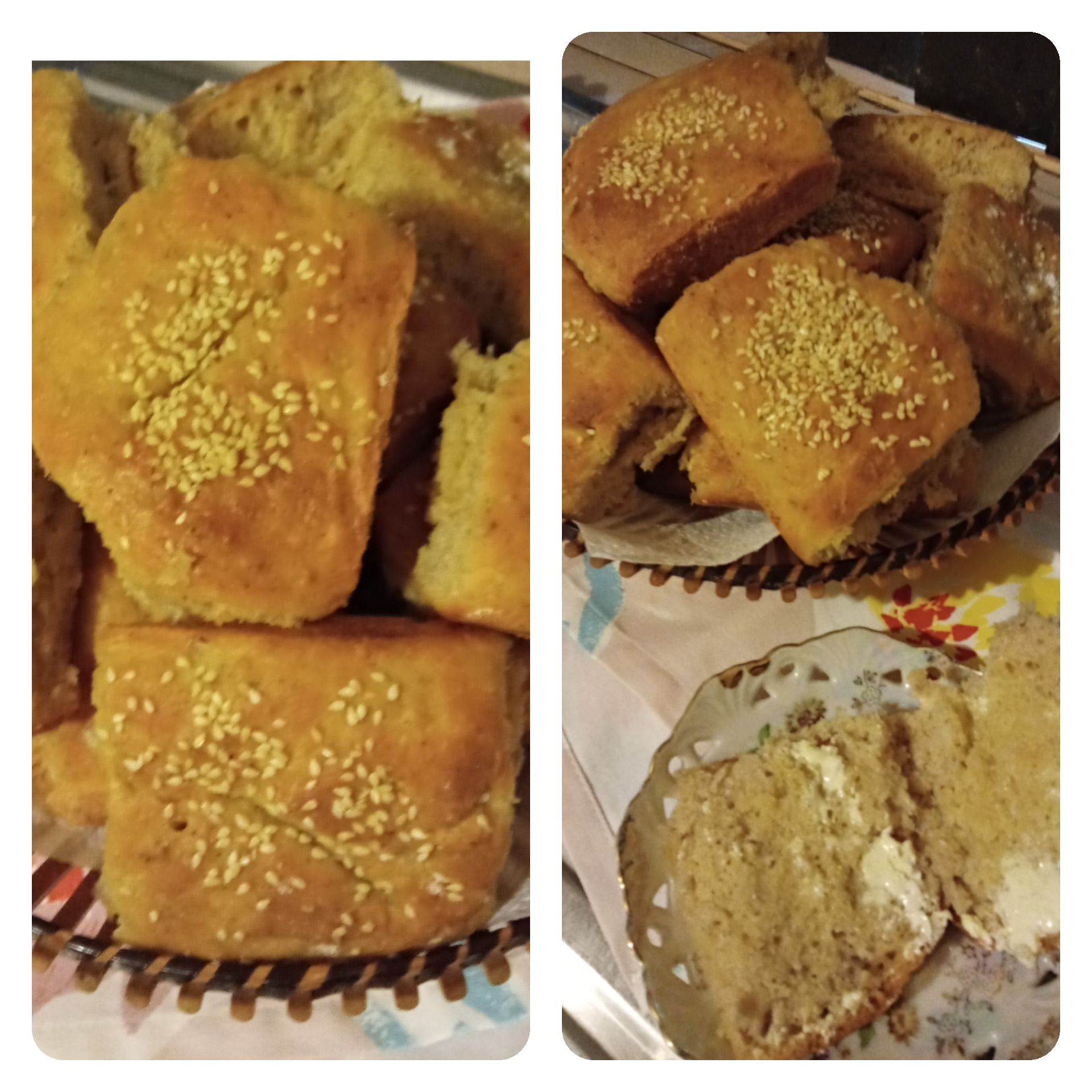 Whole wheat bread rolls | bunch