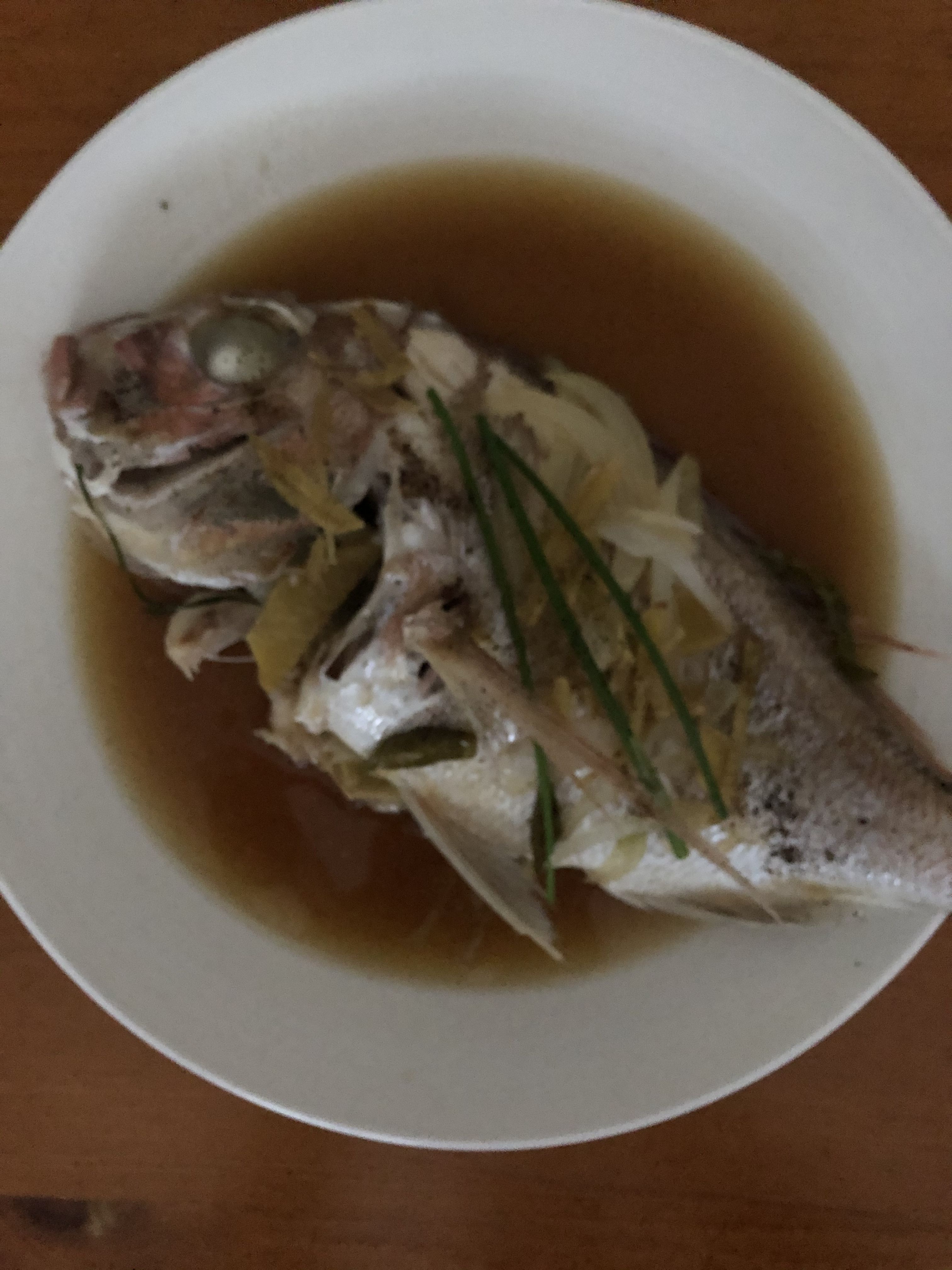 Steamed fish with soy and ginger | bunch