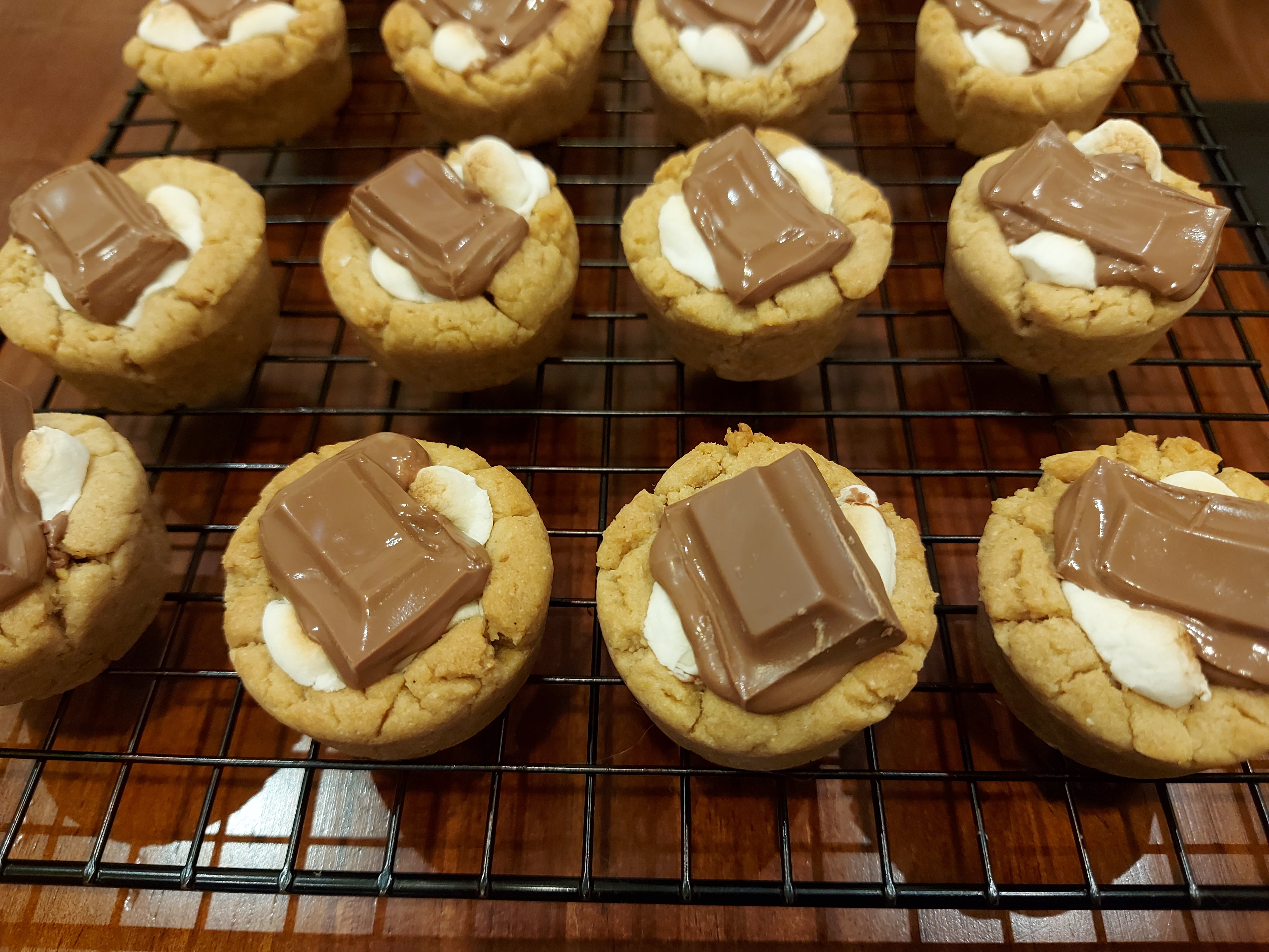 Smores Cookie Cups | bunch