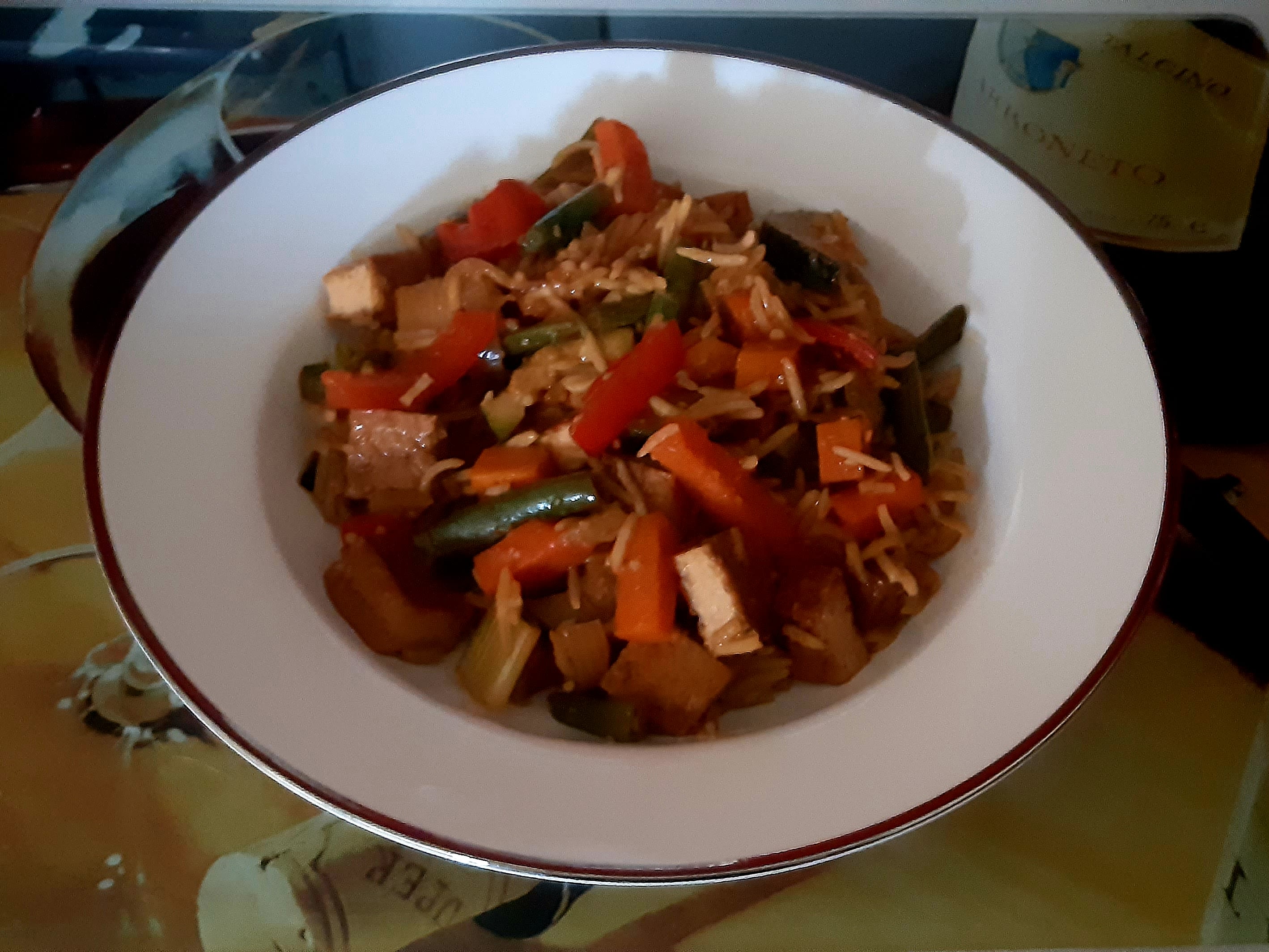 Honey Soy Vegetable Tofu Stir Fry | bunch