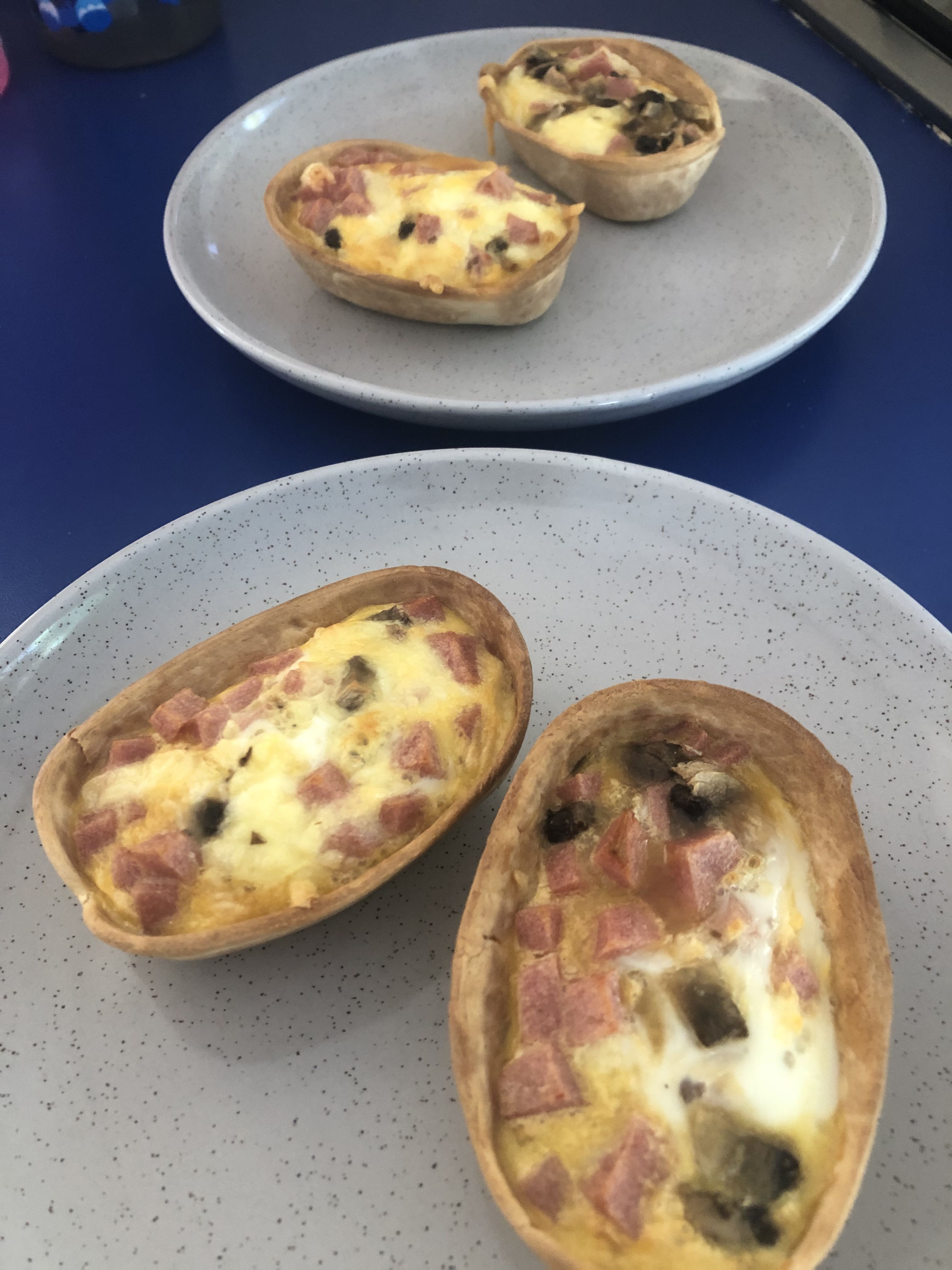 Breakfast tortilla boats | bunch