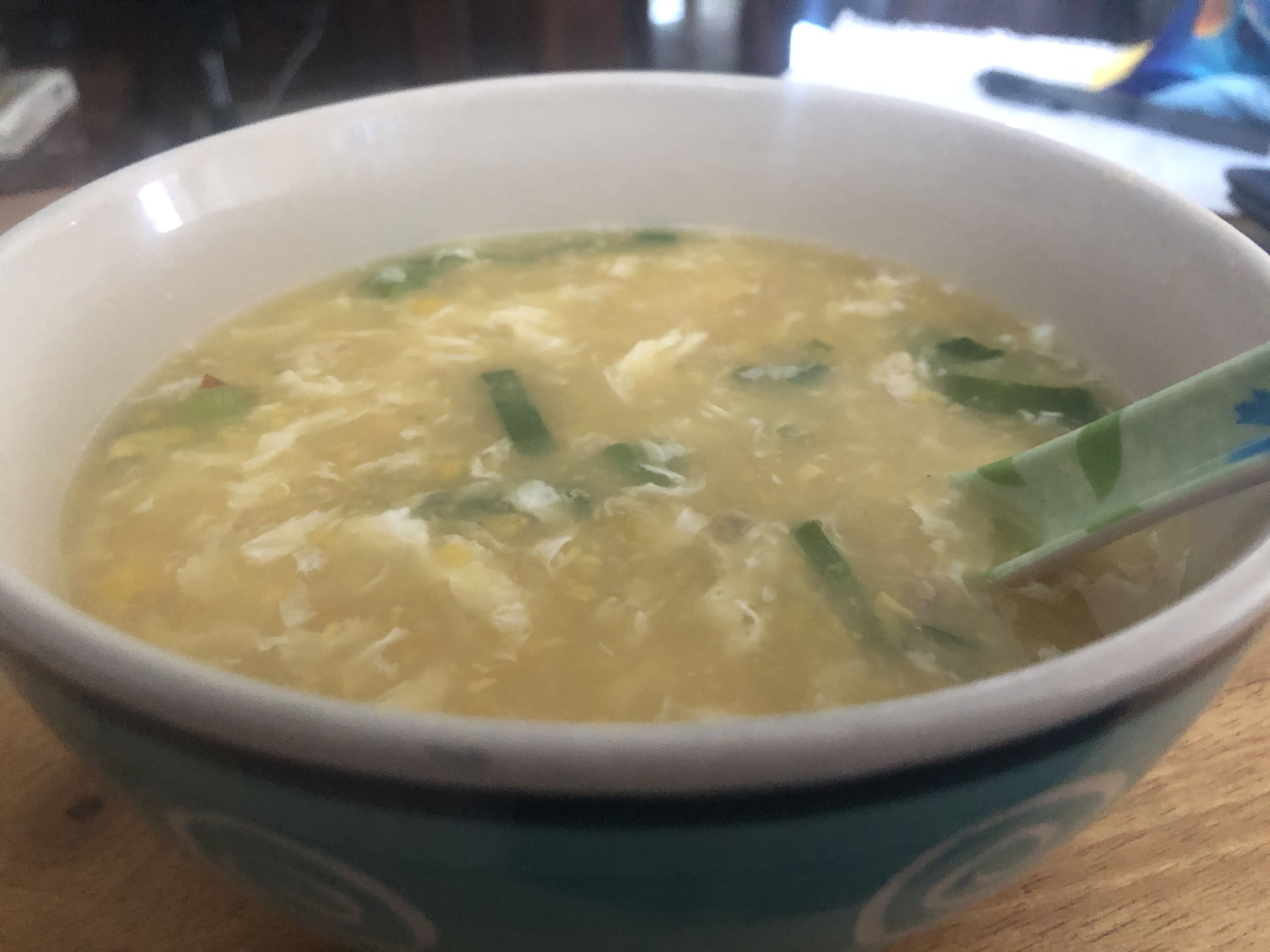 Chinese chicken and sweet corn soup | bunch