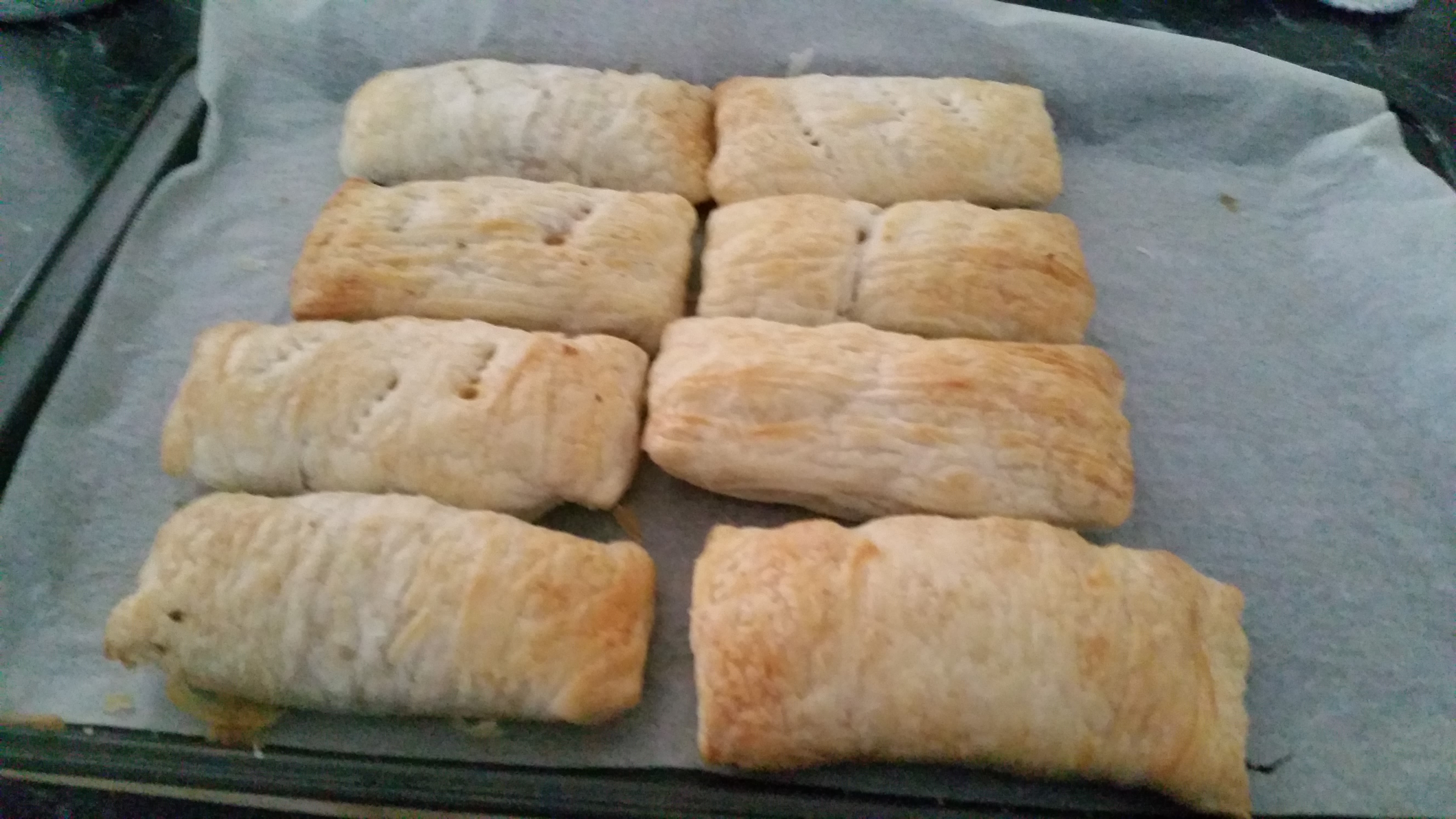 Vegetable or chicken parcels | bunch