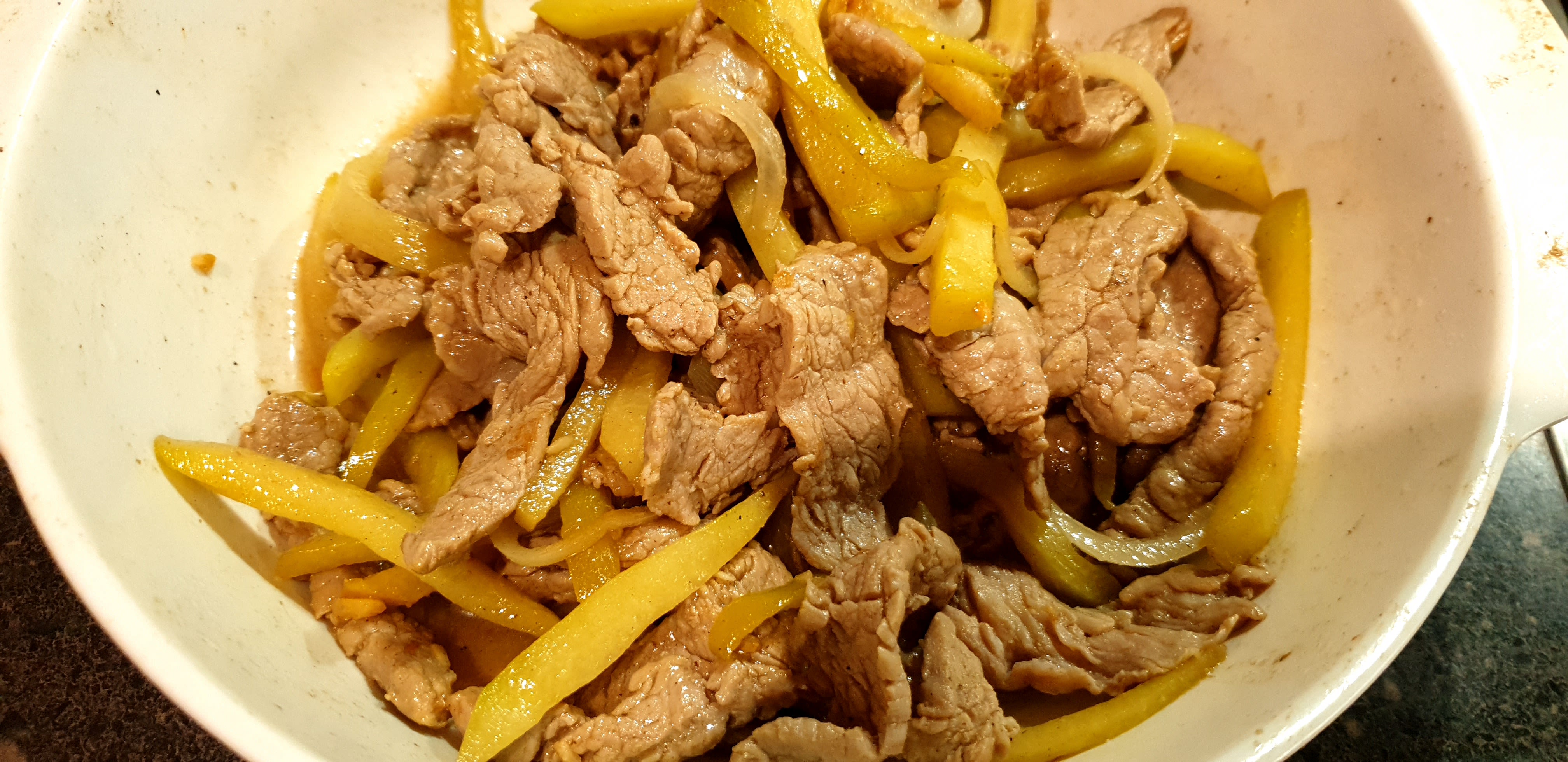 Stir fried Beef & Choko | bunch