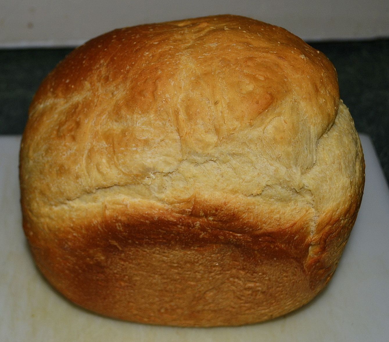Wholemeal white bread maker bread loaf. | bunch