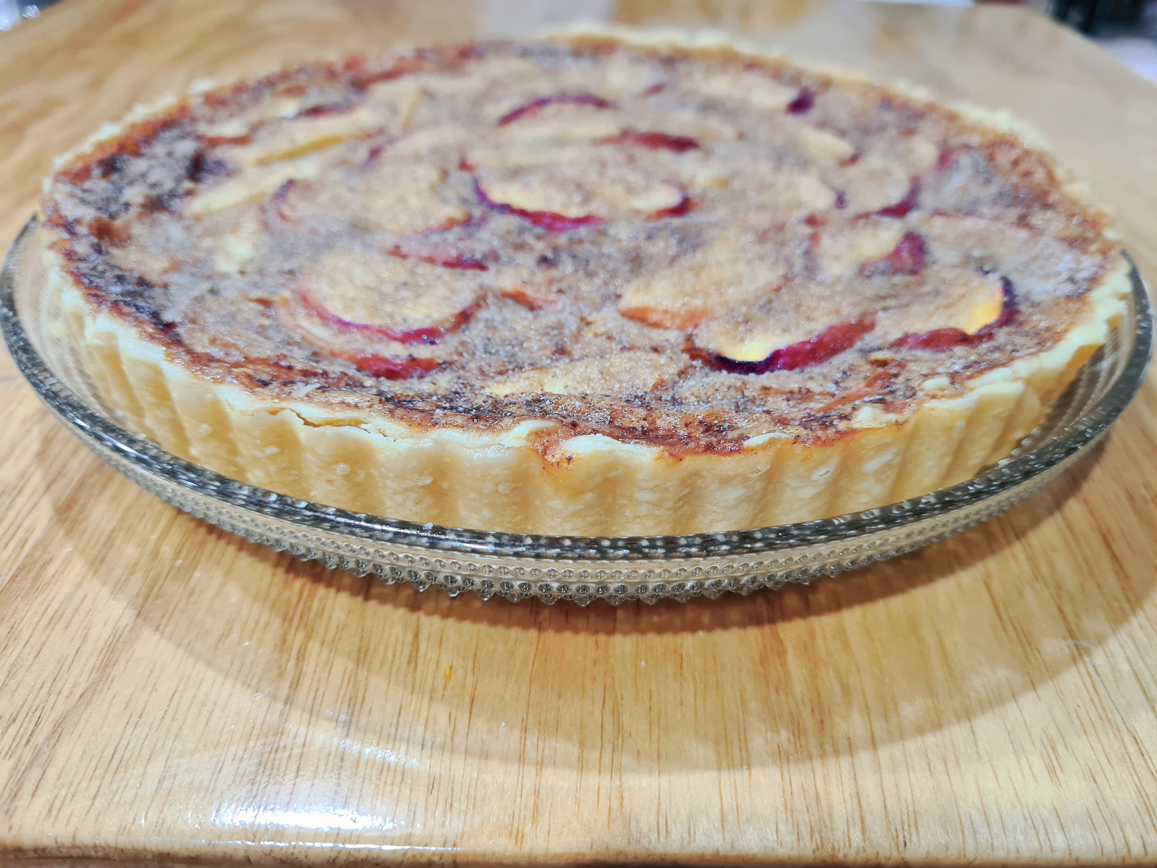 Nectarine custard tart | bunch