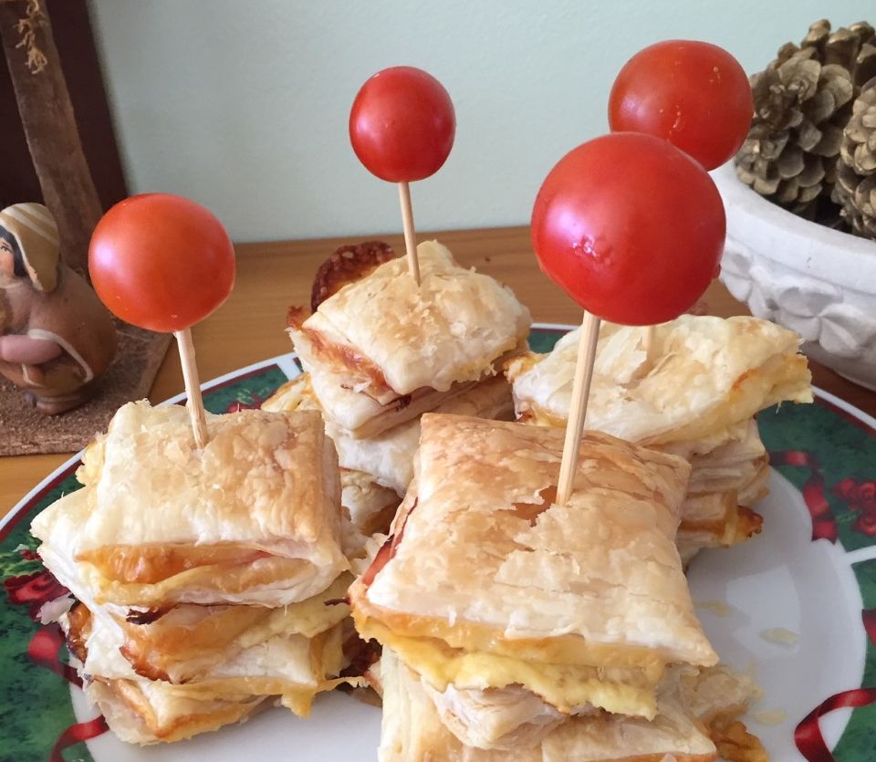 Ham and Cheese Christmas Trees | bunch