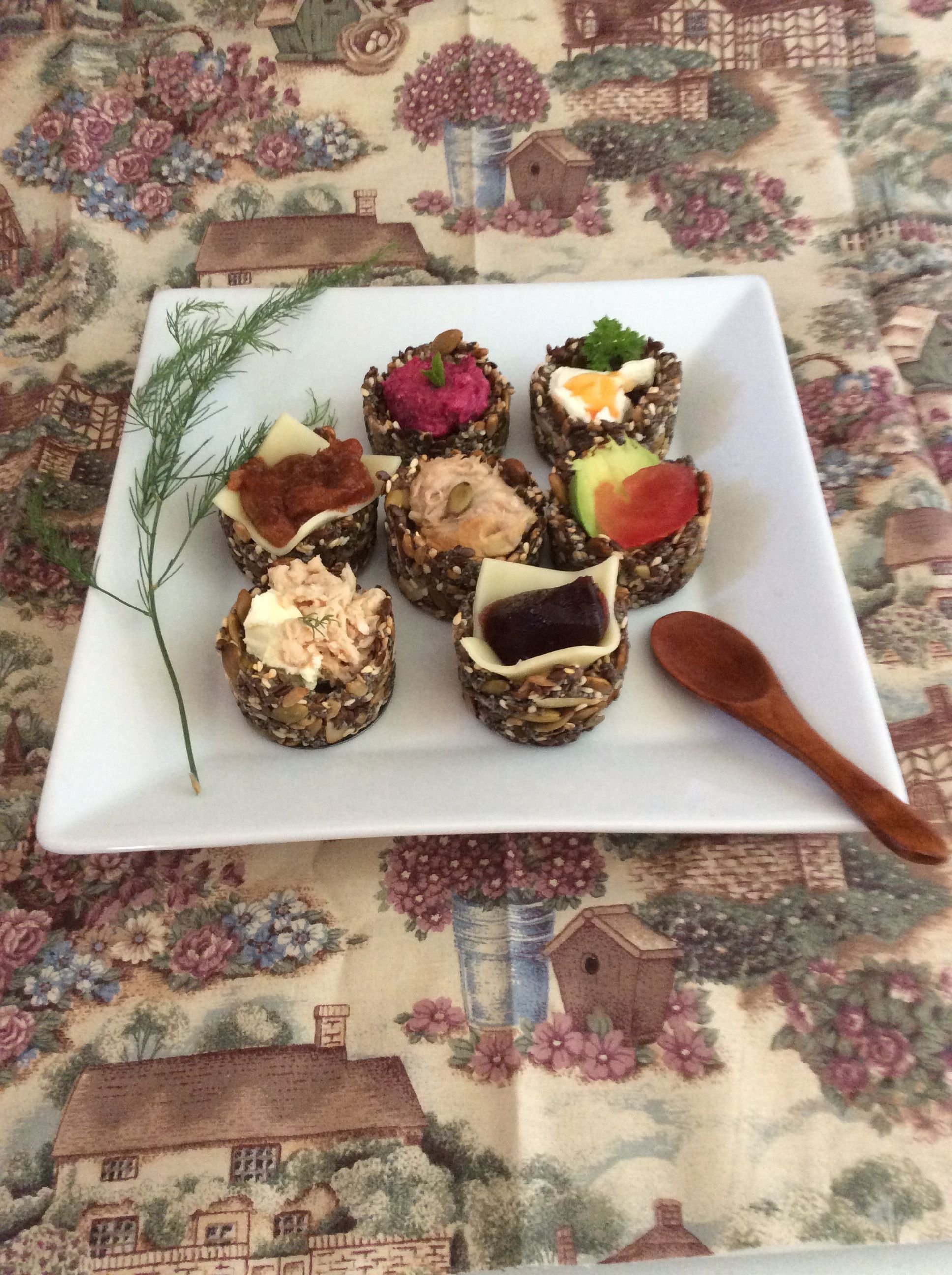 Cracker Shells for cheese and dip platters | bunch