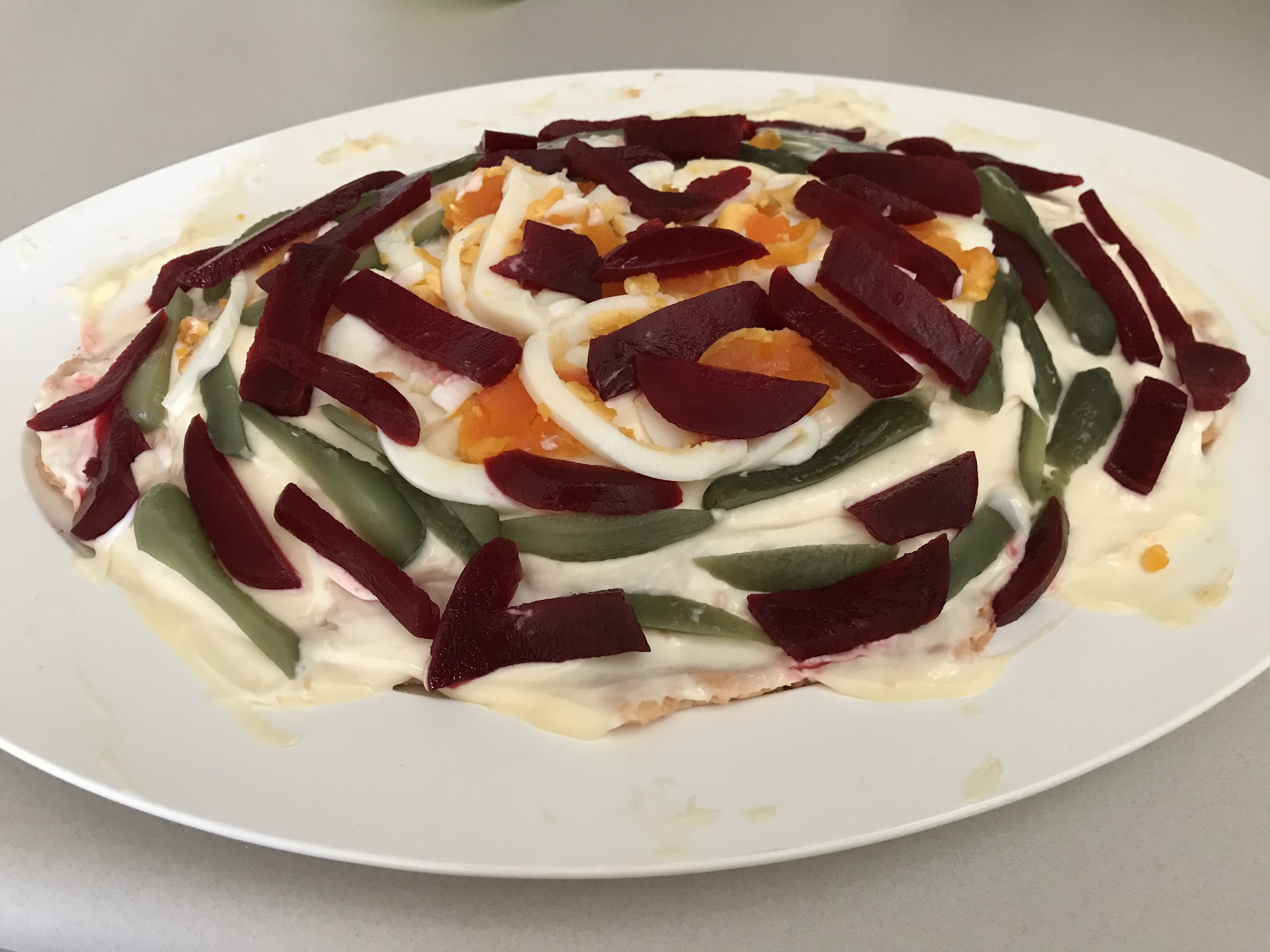 Dutch Potato Salmon Salad or Slaatje | bunch
