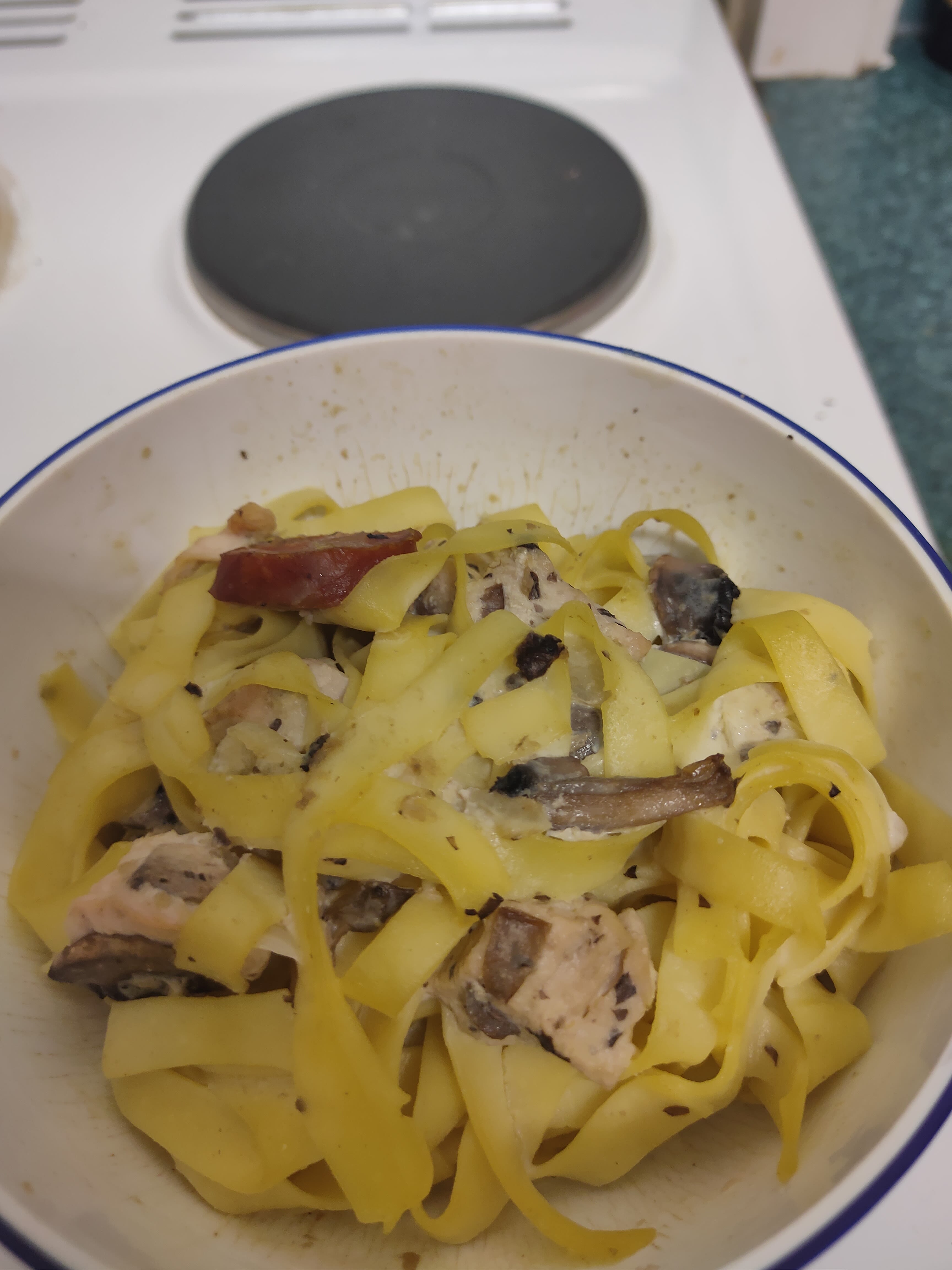 Chicken and chorizo pasta | bunch