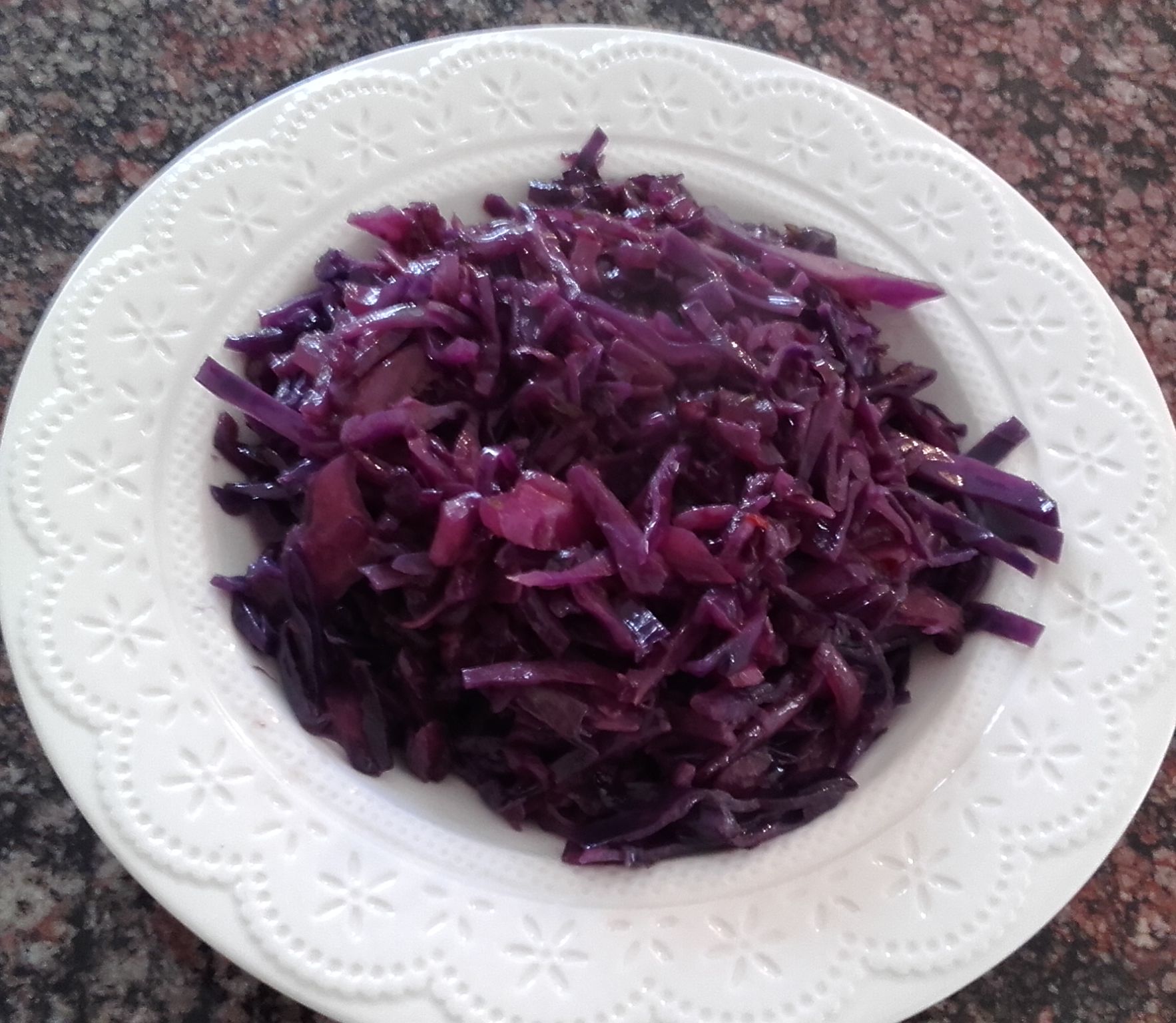 Fried Purple Cabbage | bunch