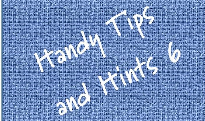 Handy Tips and Hints 6 | bunch