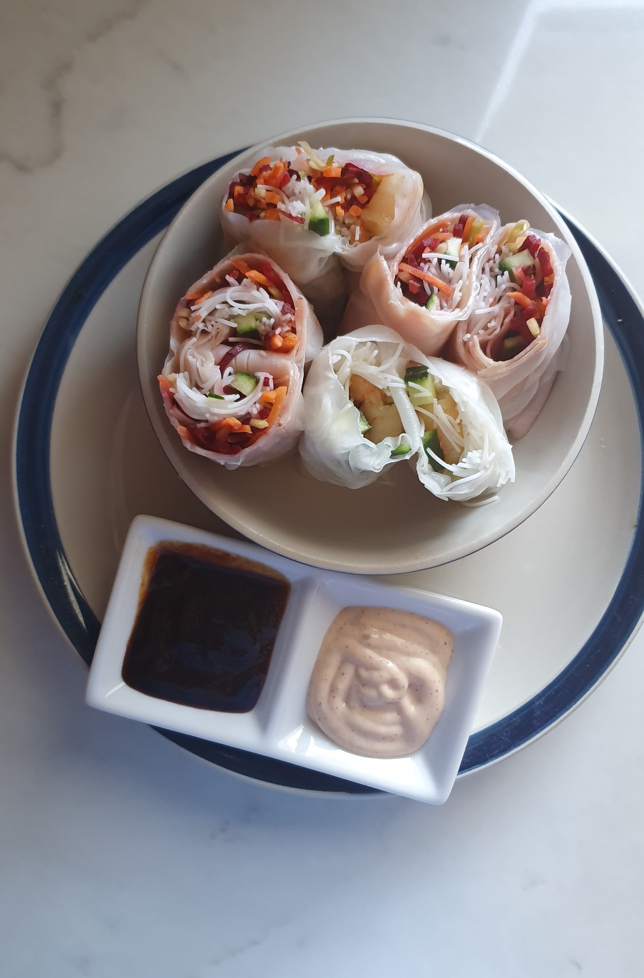 Salad Rice Paper Rolls | bunch