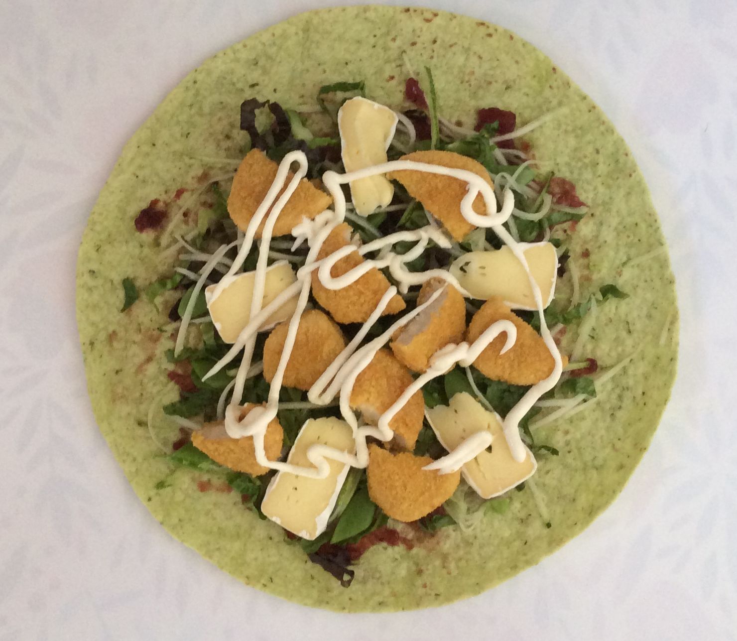 Chicken Salad Spinach Wraps | bunch