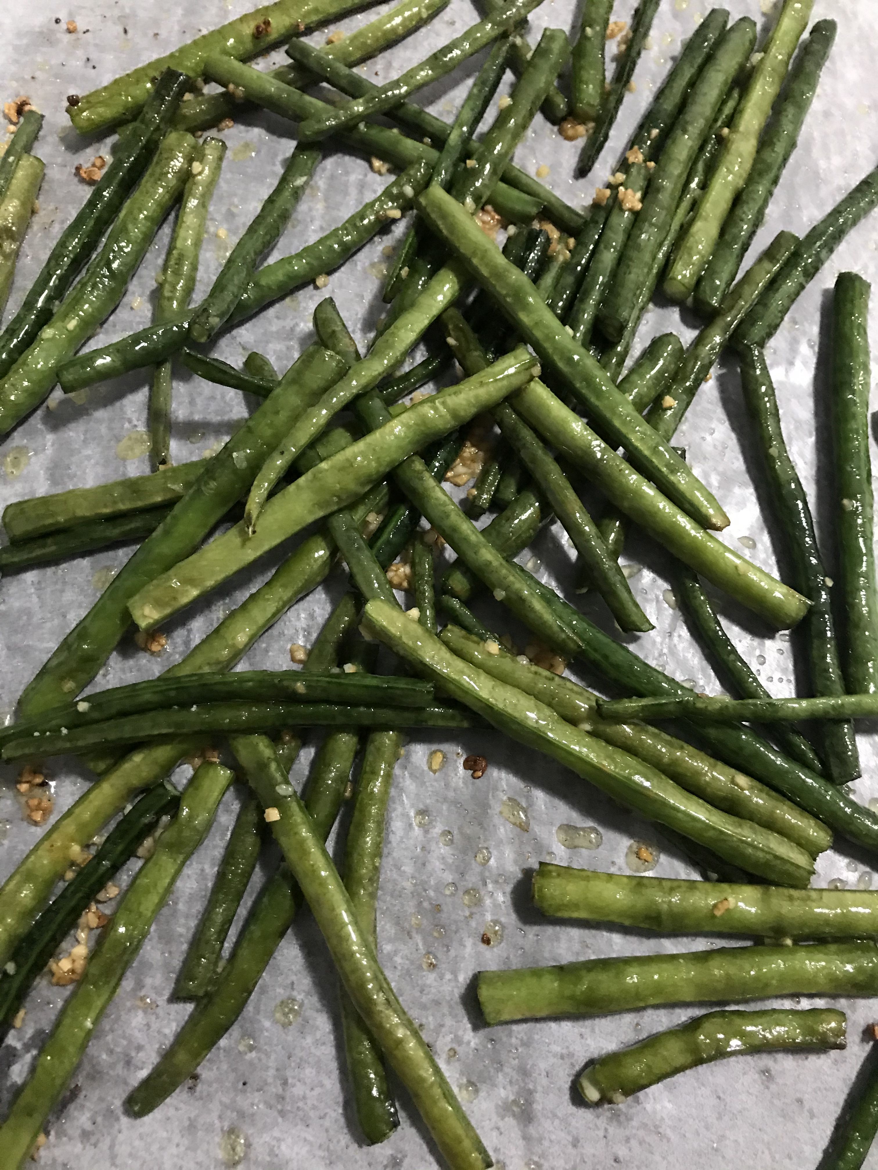 Roasted snake beans | bunch