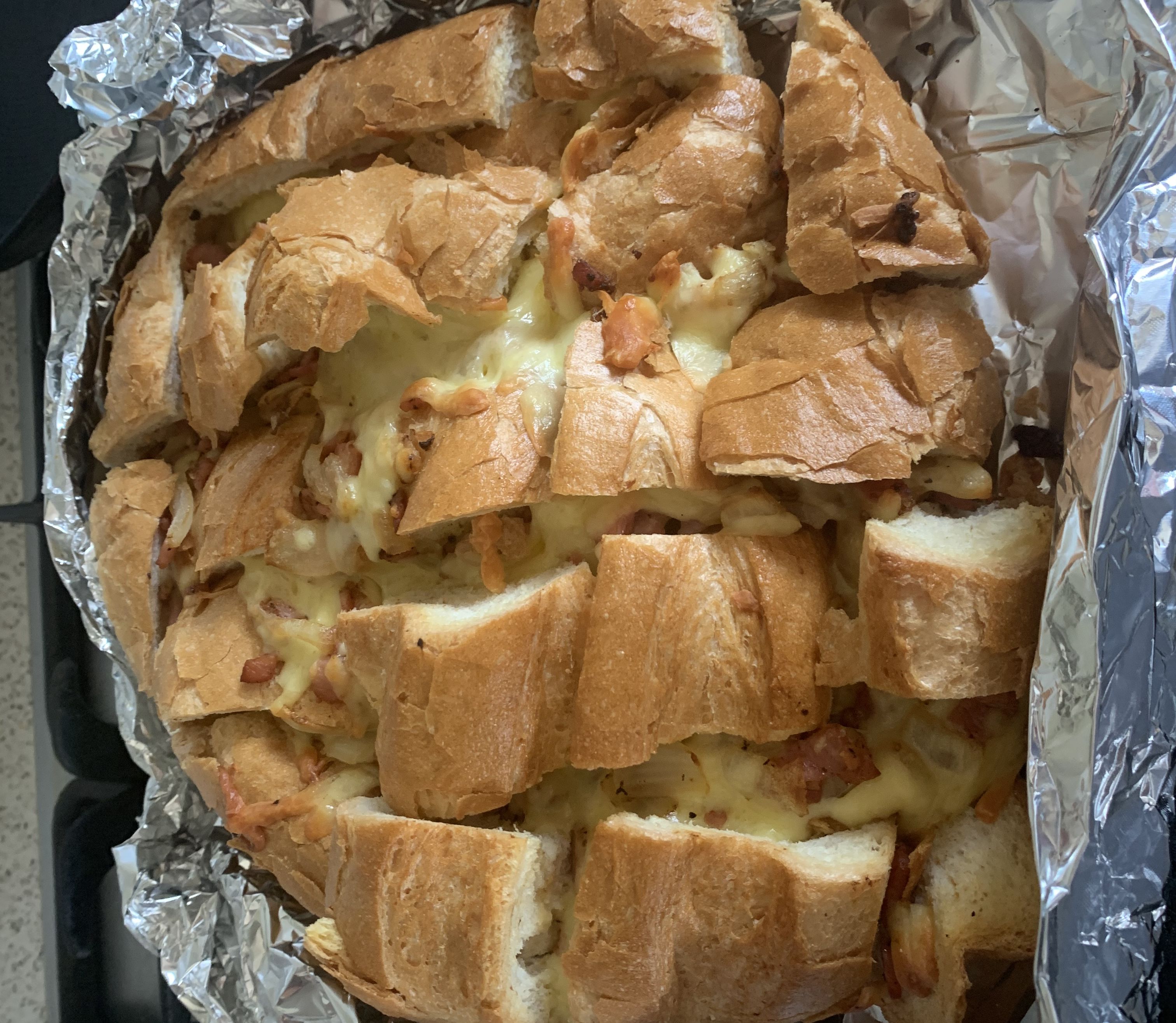 Cheese and bacon Cobb loaf | bunch