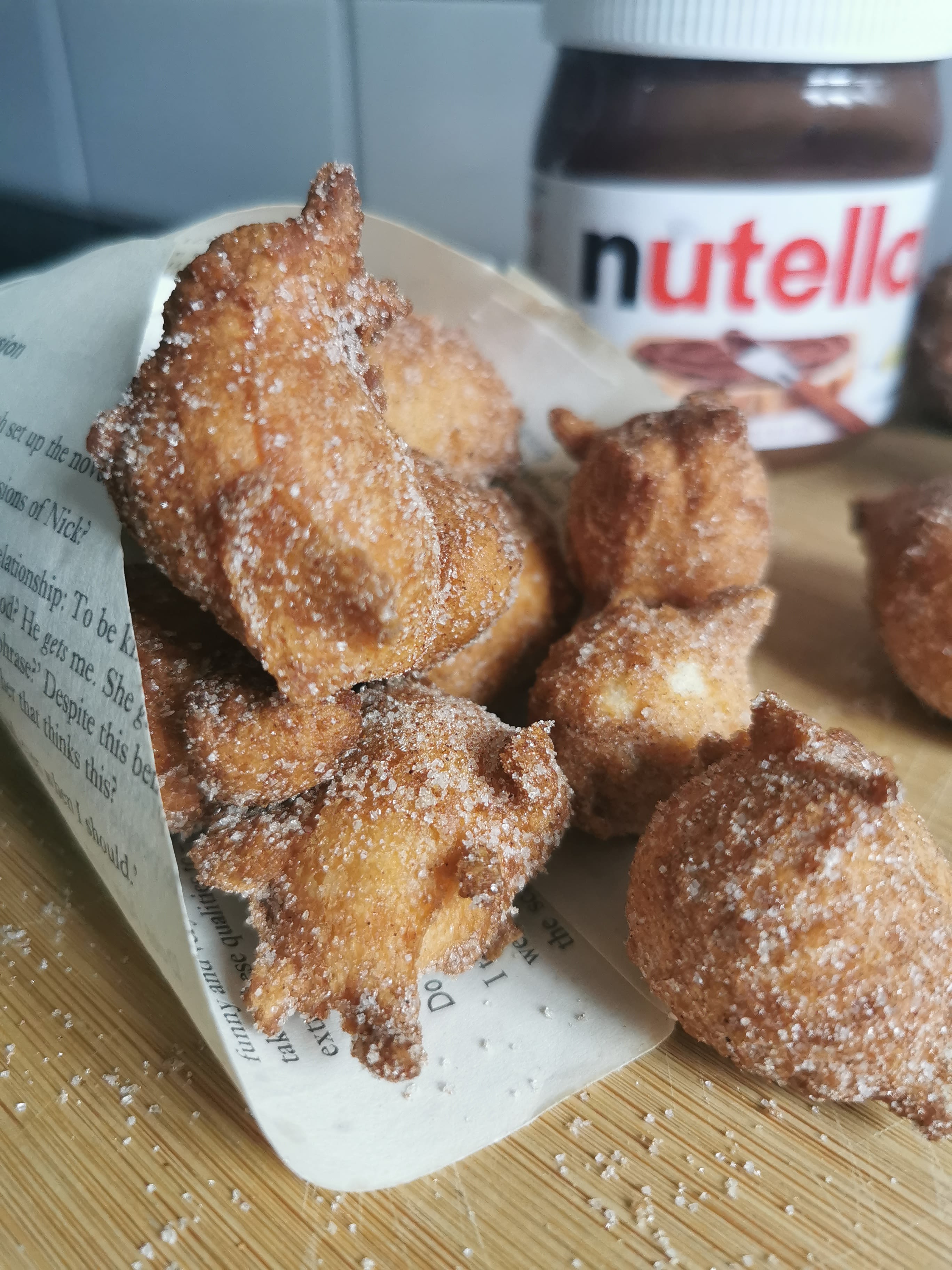 Fried Cinnamon Donut Bites | bunch
