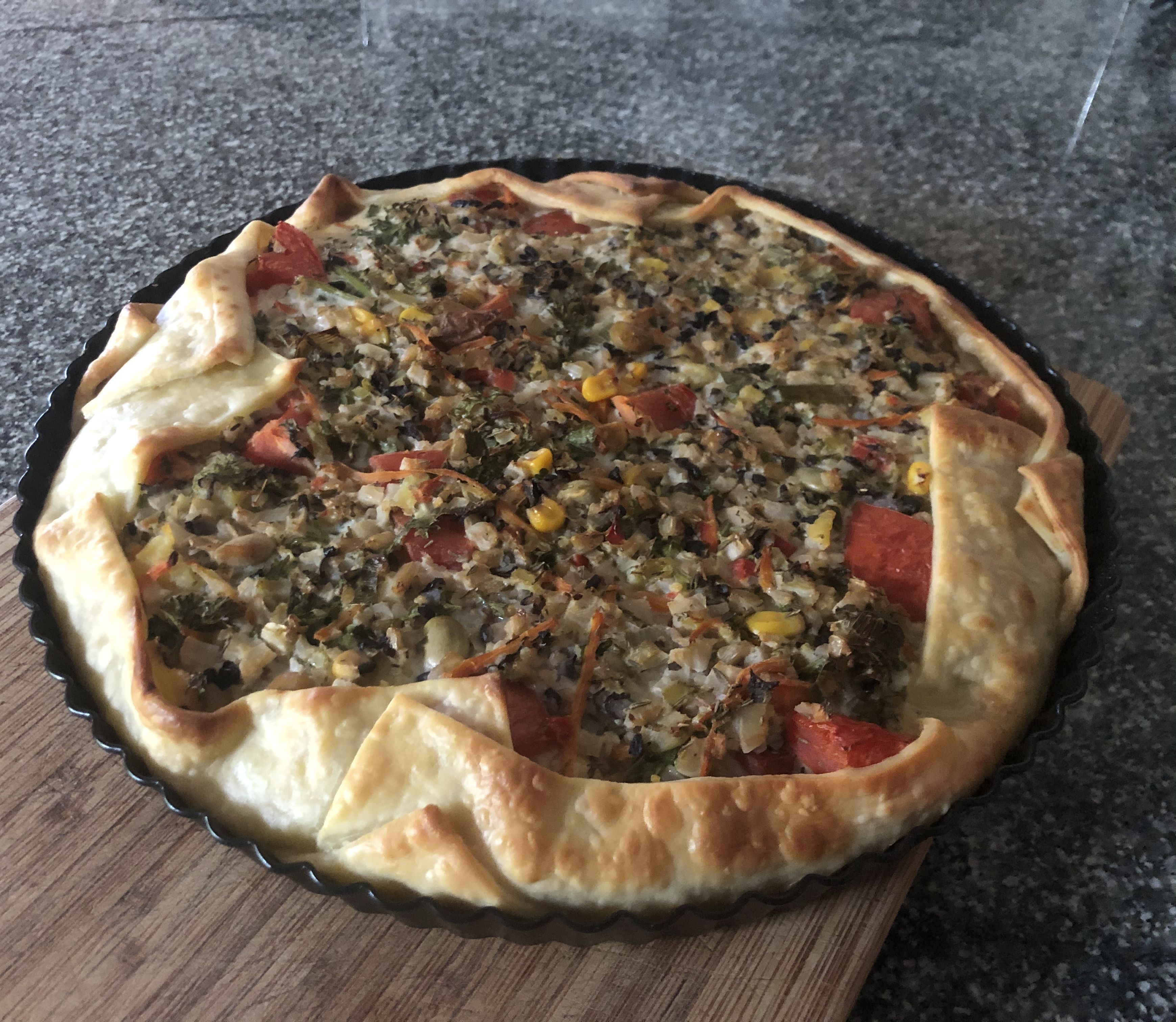 Ancient Grain Bacon tart | bunch
