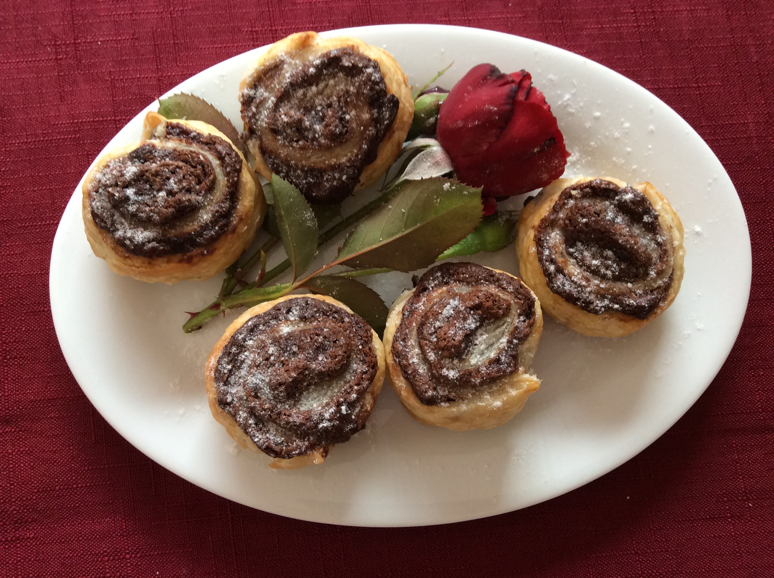 Mini chocolate pinwheels | bunch