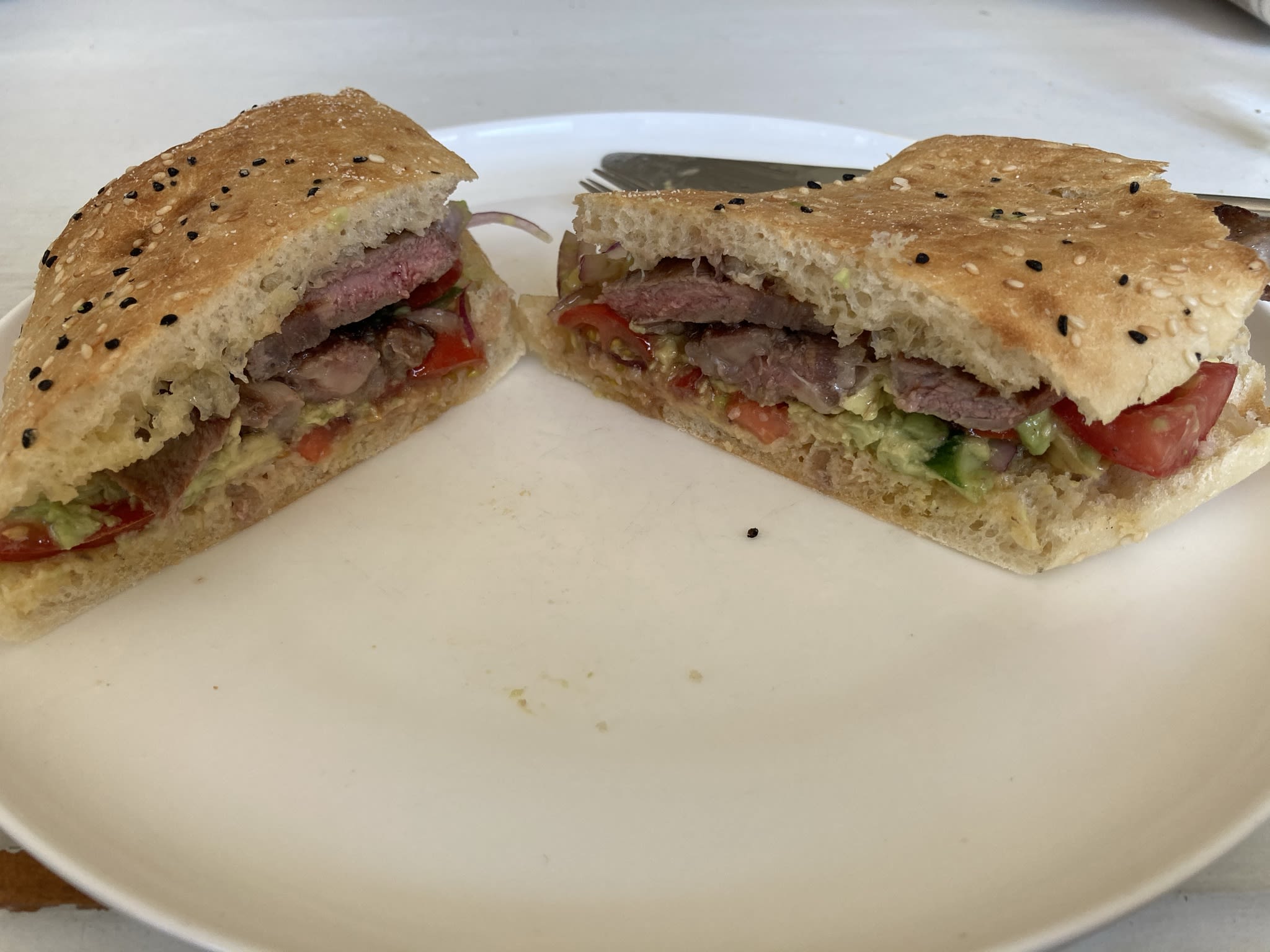 Steak Salsa Sandwich (Roll) | bunch