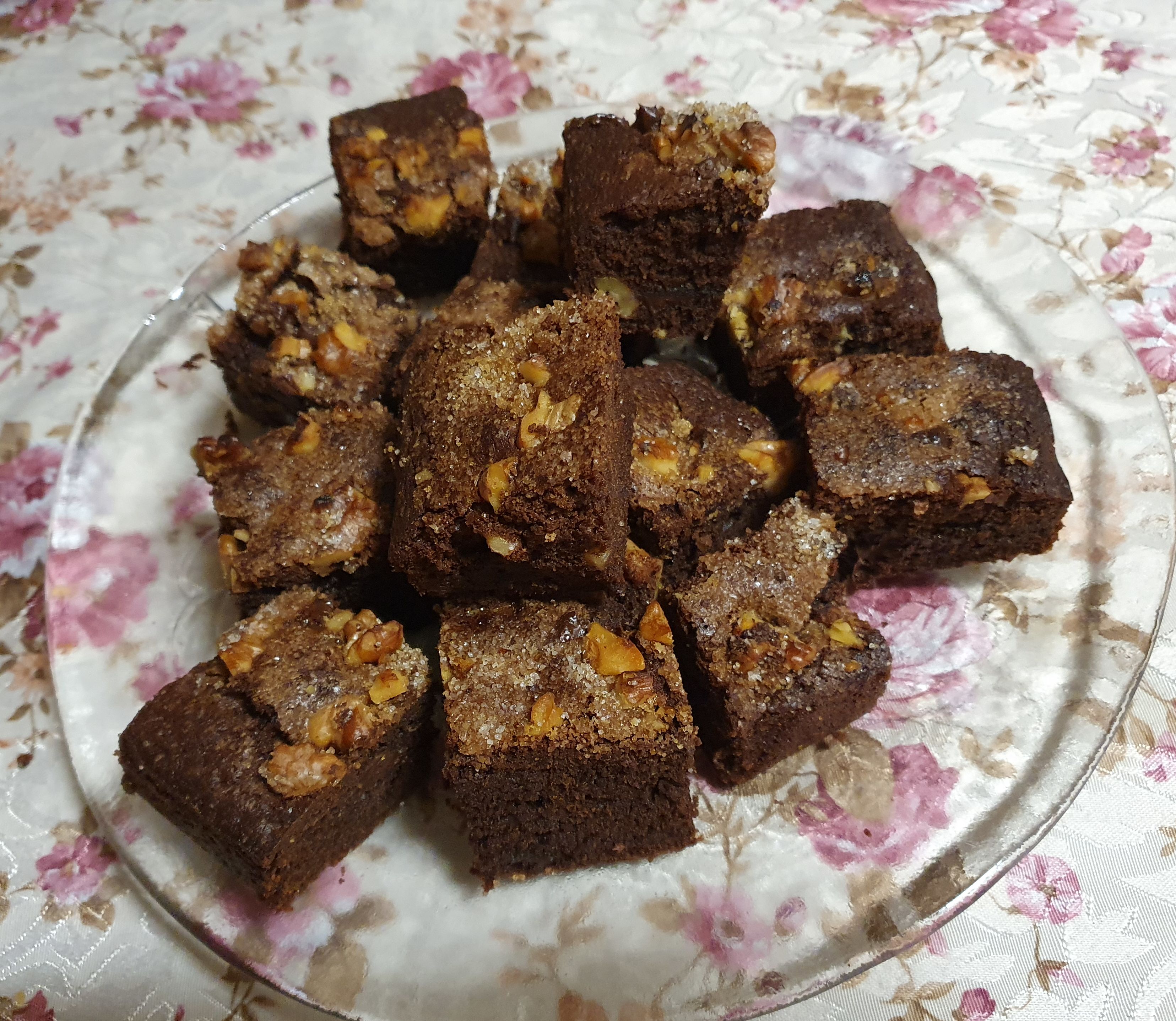 Choc crunch brownies | bunch