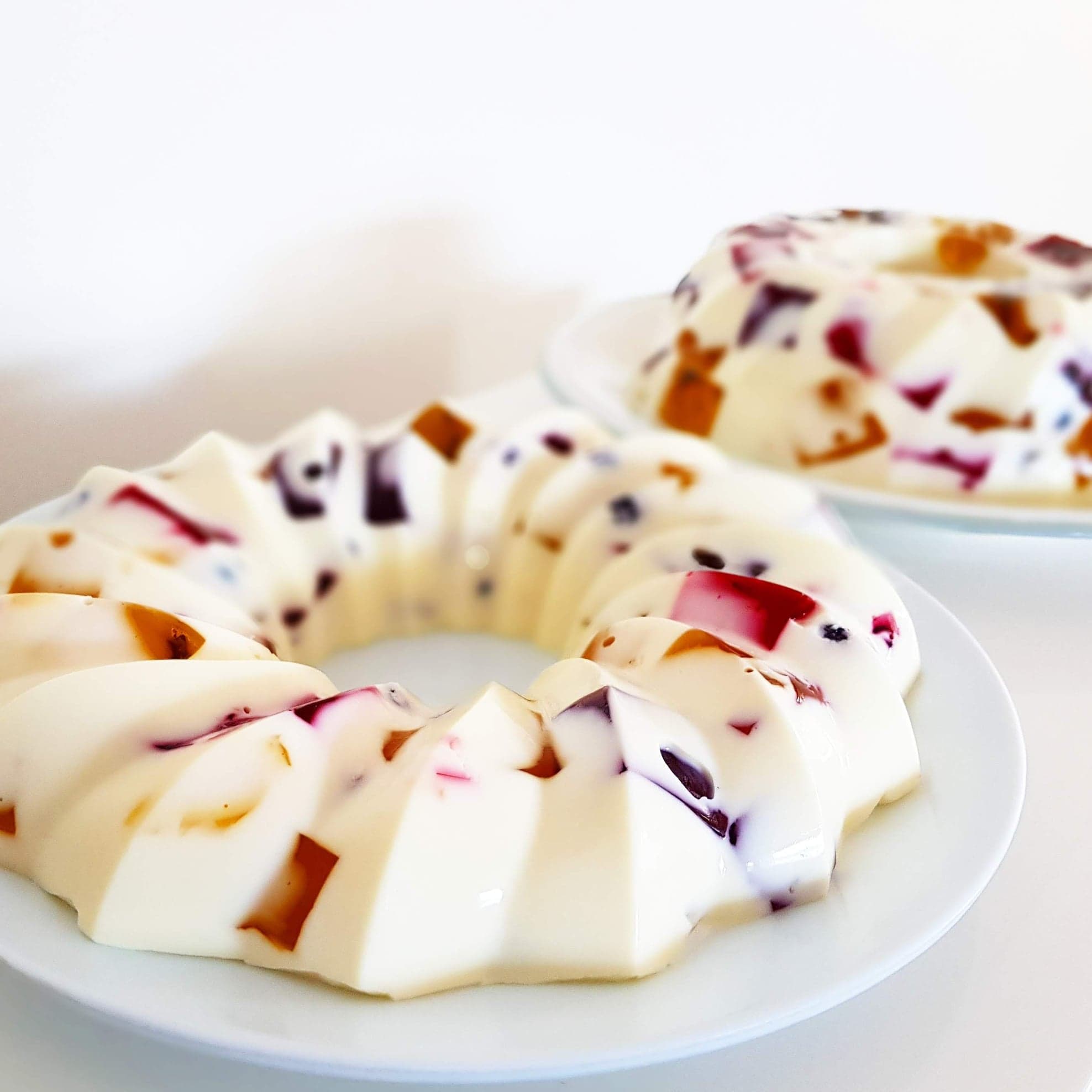 Stained glass jelly cake | bunch