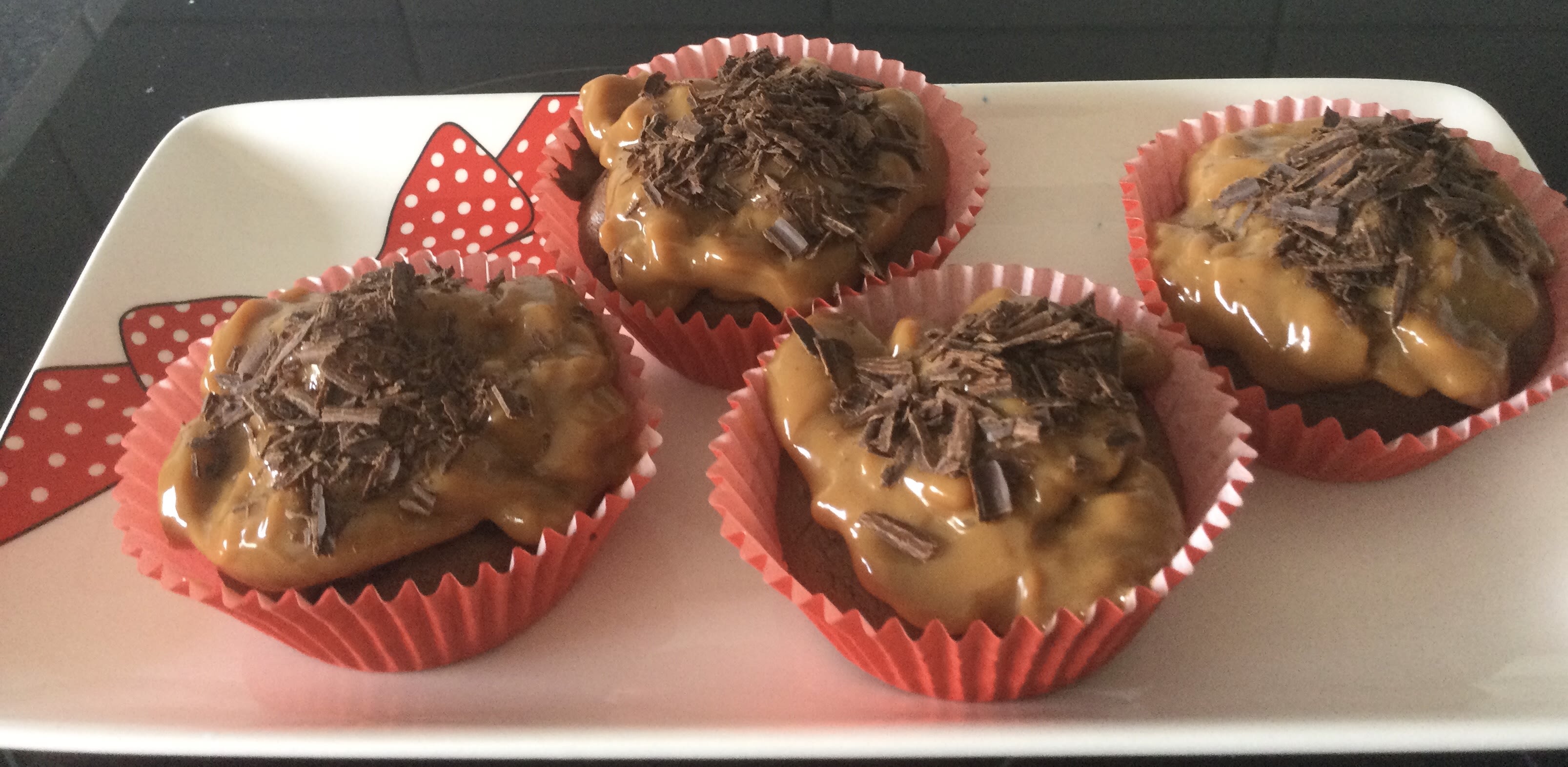 Choc Caramel Cupcakes | bunch