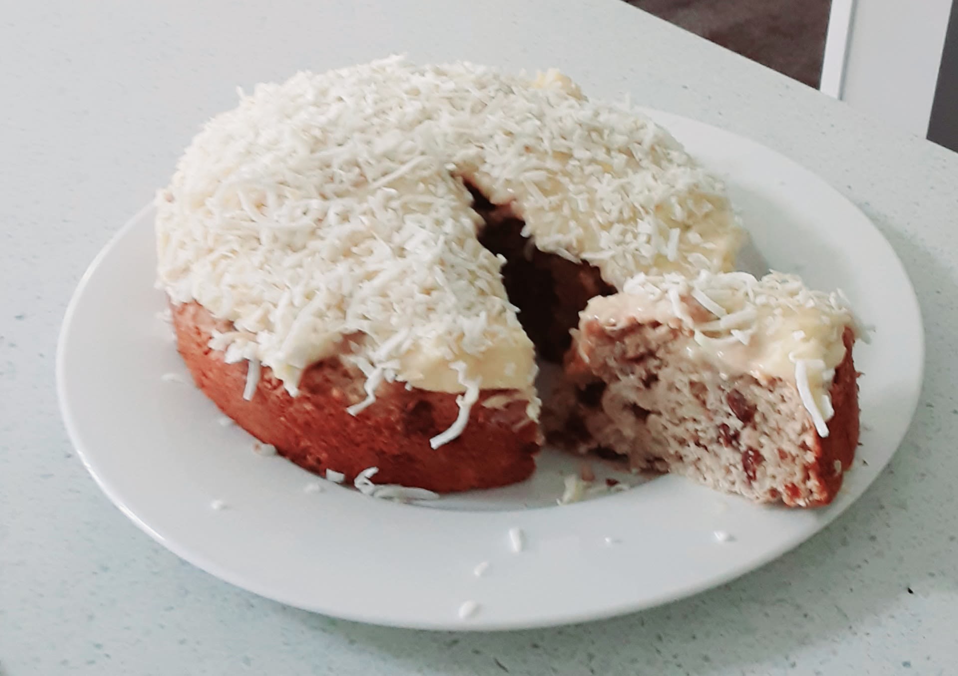 Sally Lunn/Boston Bun using leftover mashed spuds | bunch