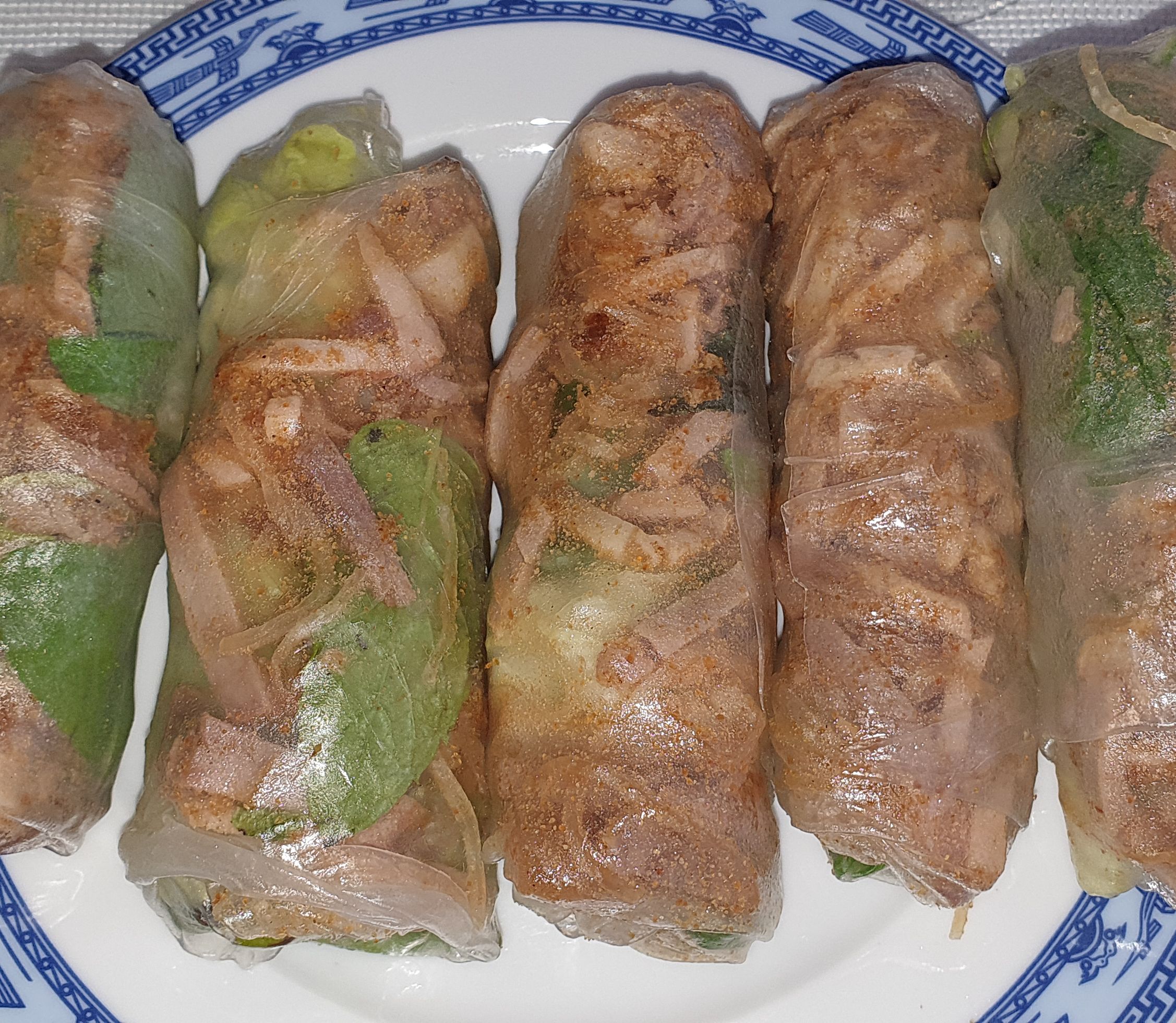 Rice Paper Rolls with Shredded Pork & Pork Skin | bunch