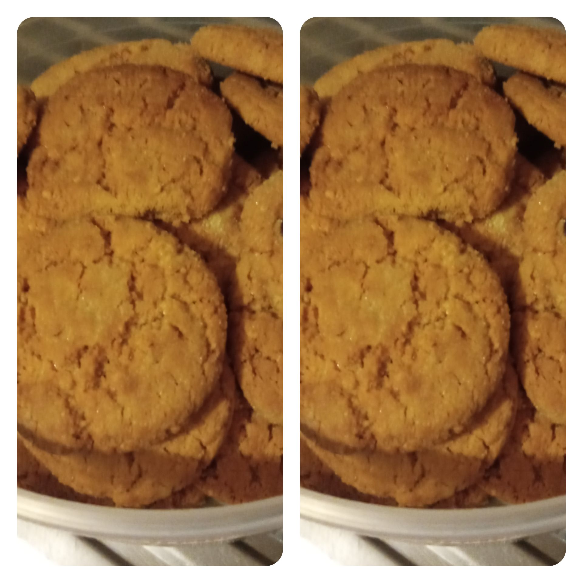 Chewy peanut butter biscuits | bunch