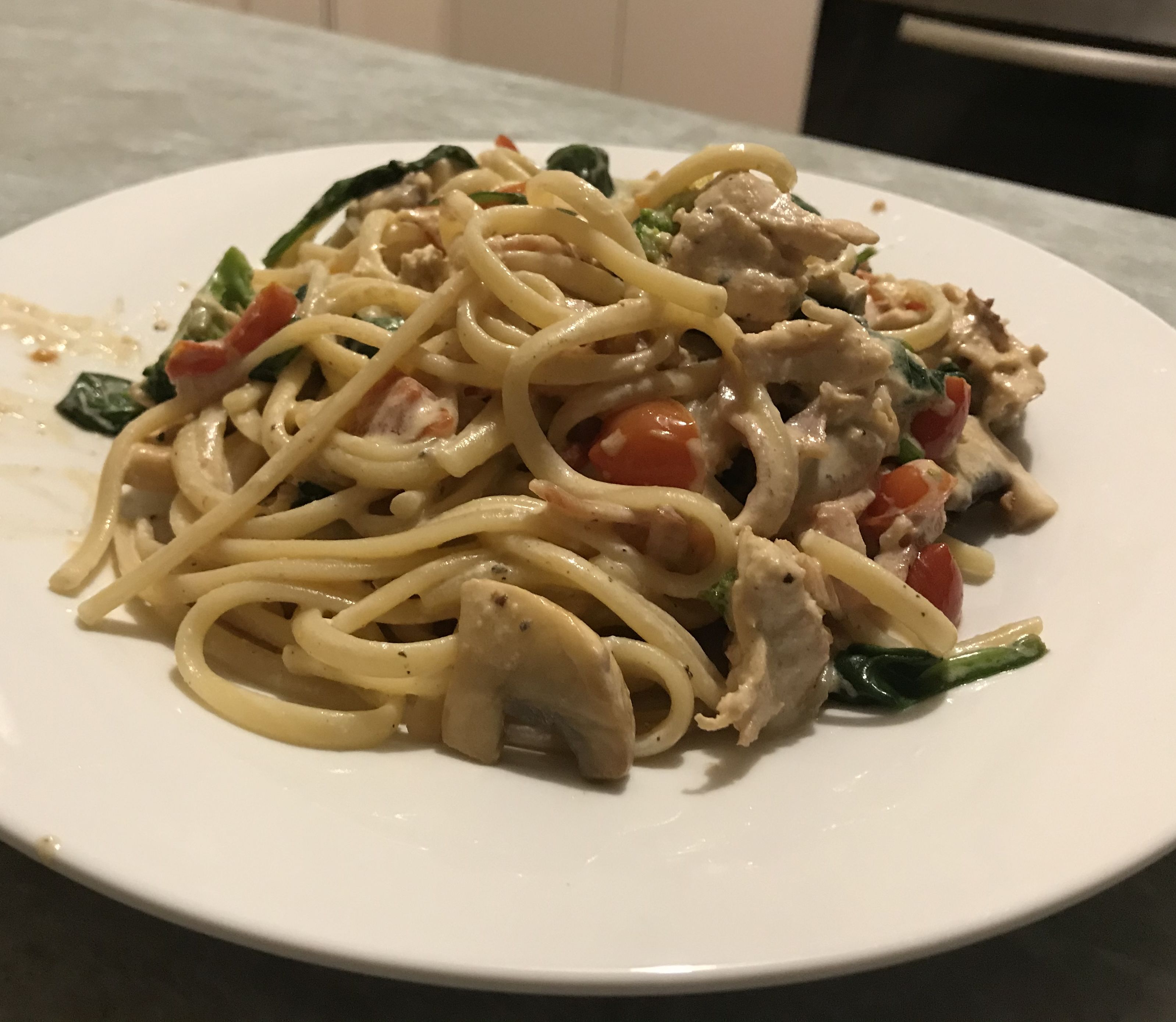 Creamy Chicken & Bacon Pasta | bunch