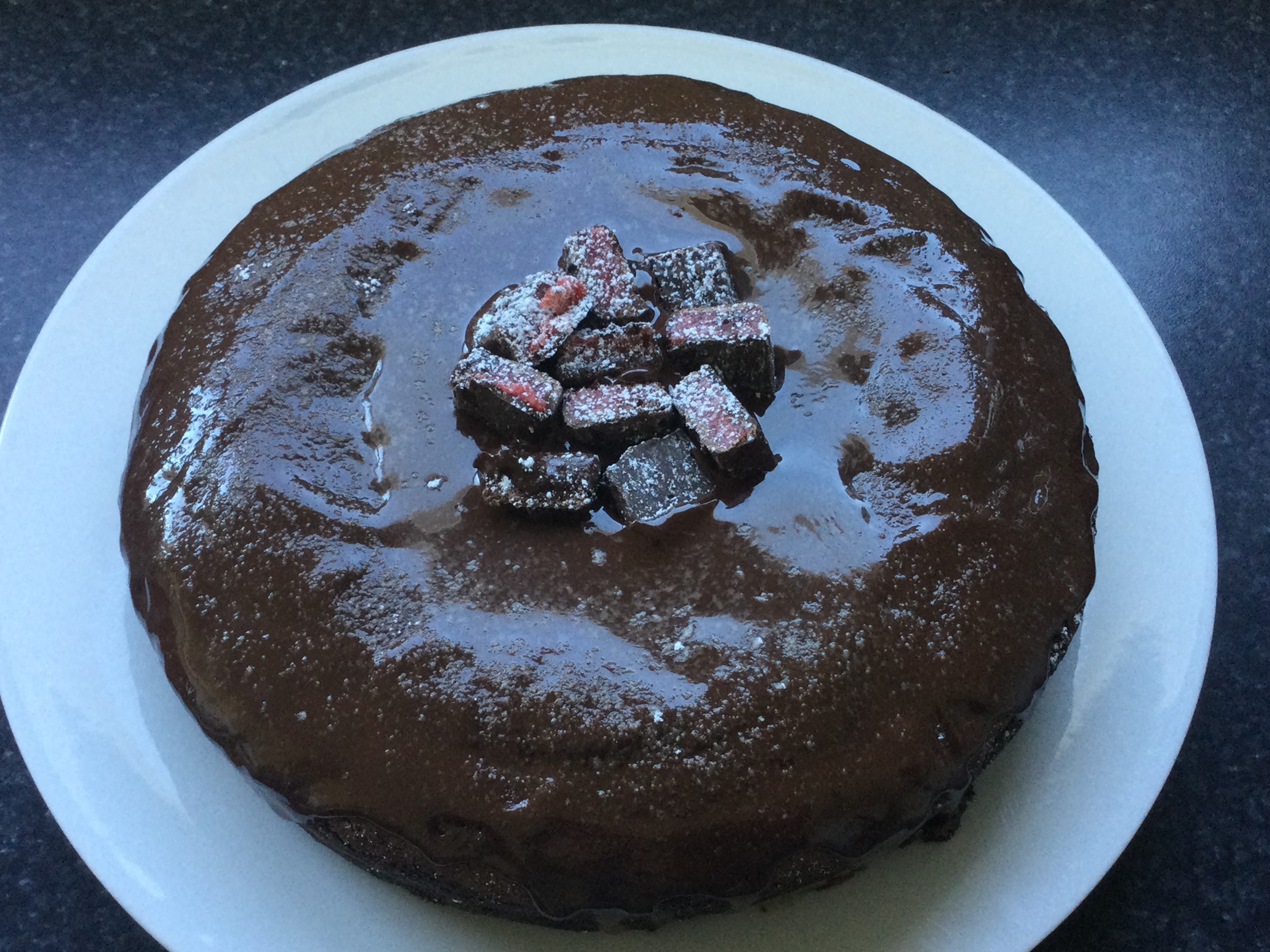Cherry Ripe Chocolate Cake | bunch