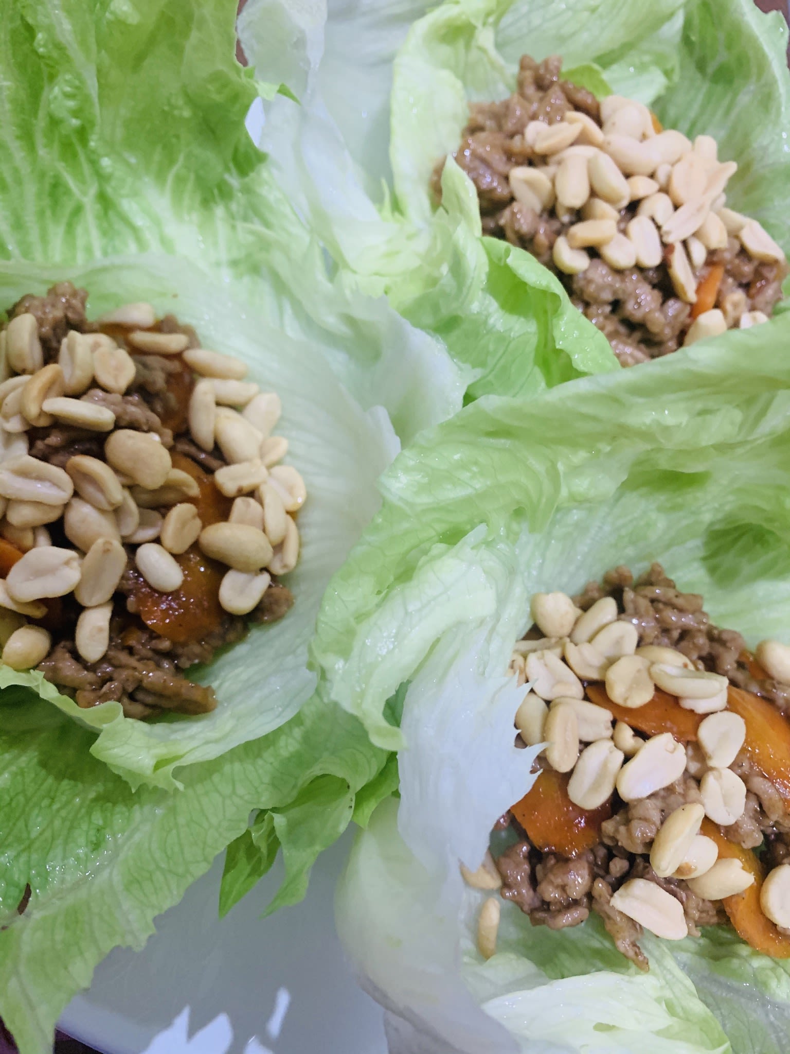 Non-traditional Pork Mince San Choy Bow | bunch