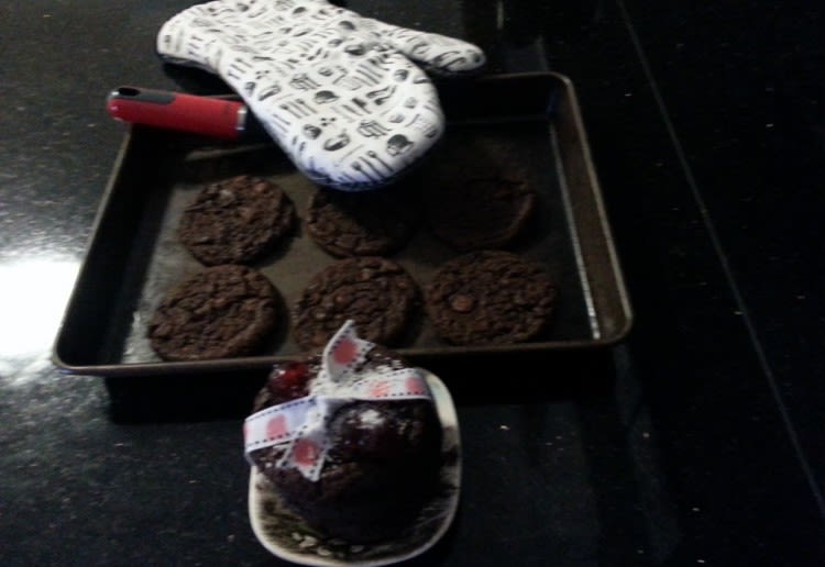 Cherry Ripe Cookies. | bunch