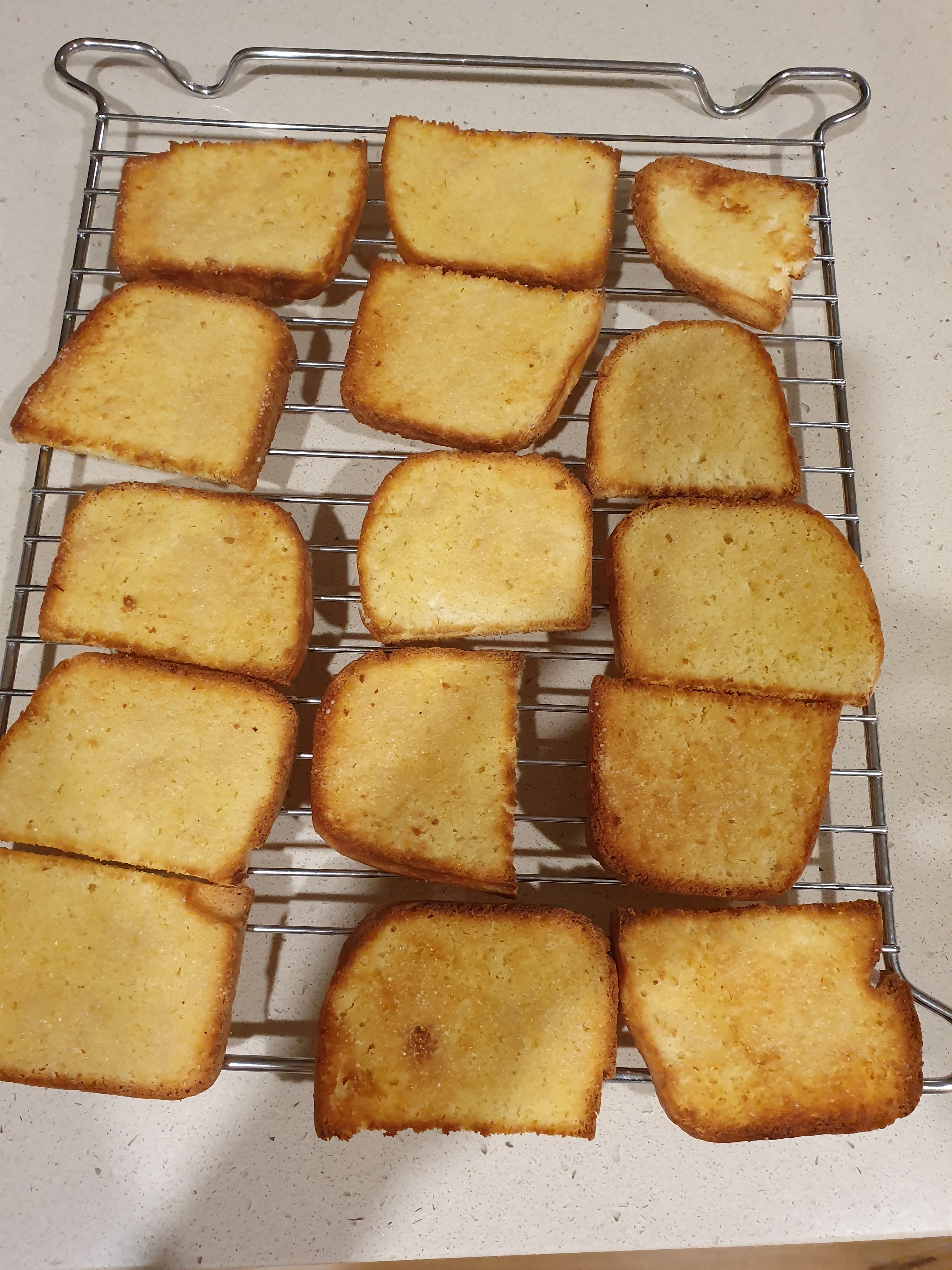 Crispy sugar butter bread | bunch