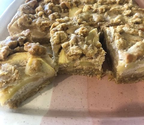 Apple and Cream Cheese Slice | bunch