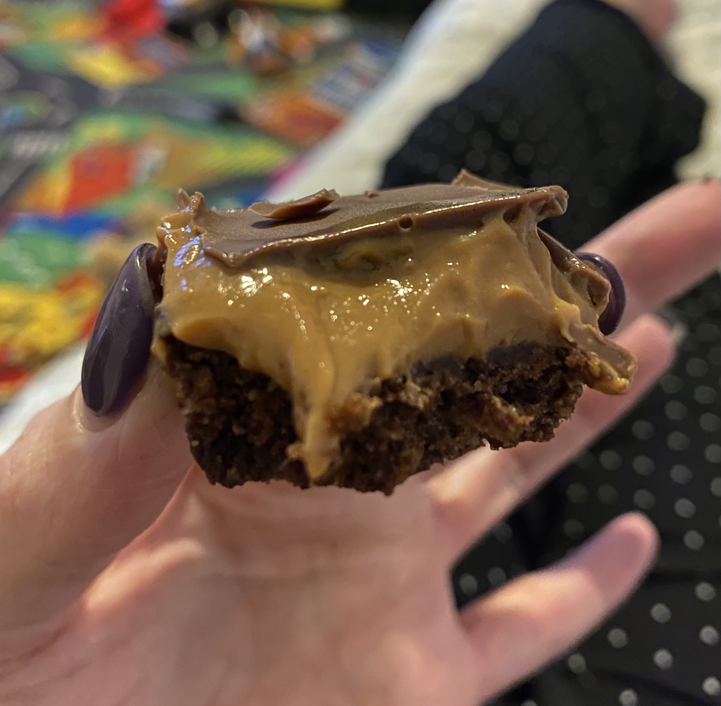 Choc Caramel Slice | bunch