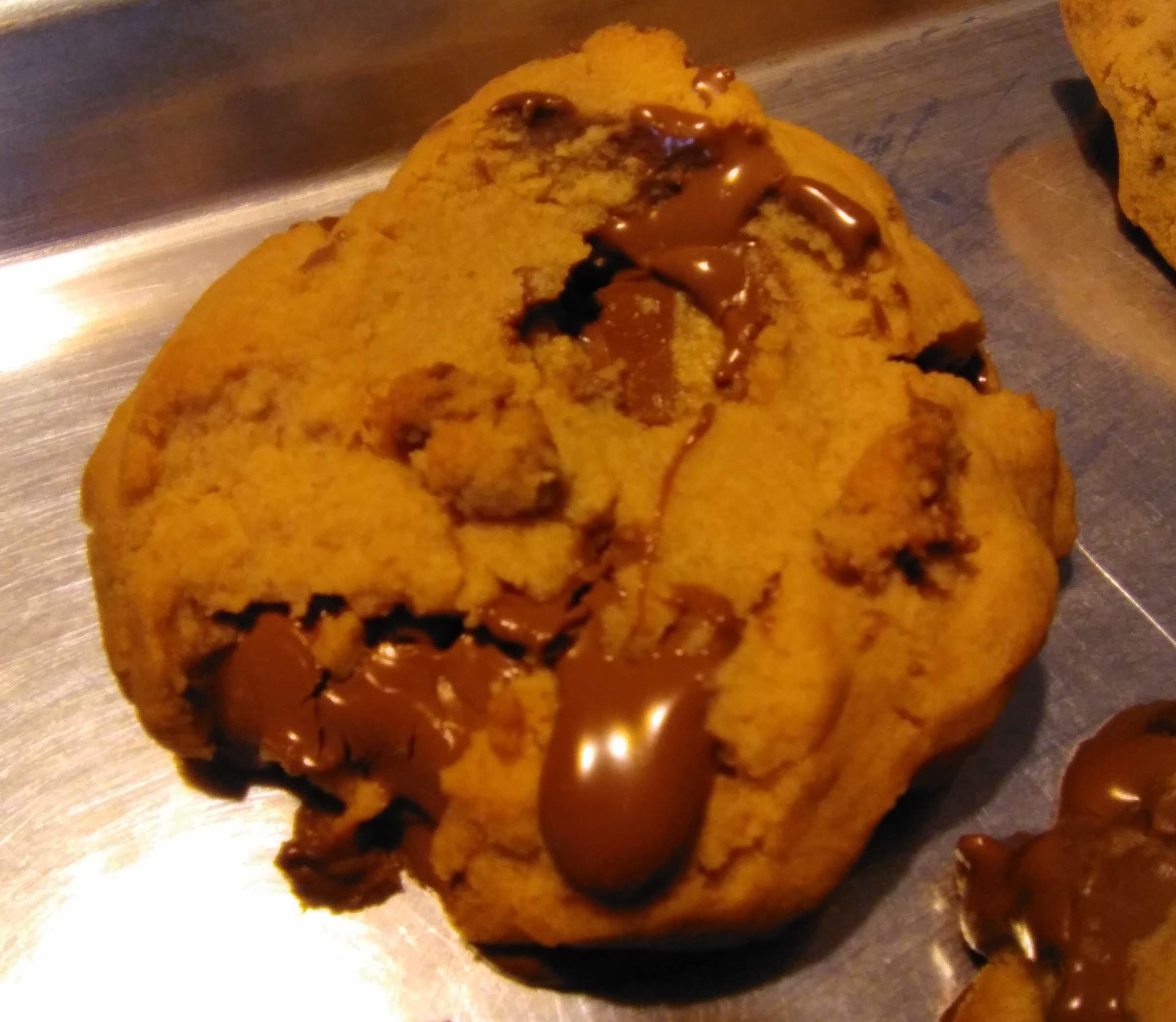 Peanut butter choc chunk smash cookies | bunch