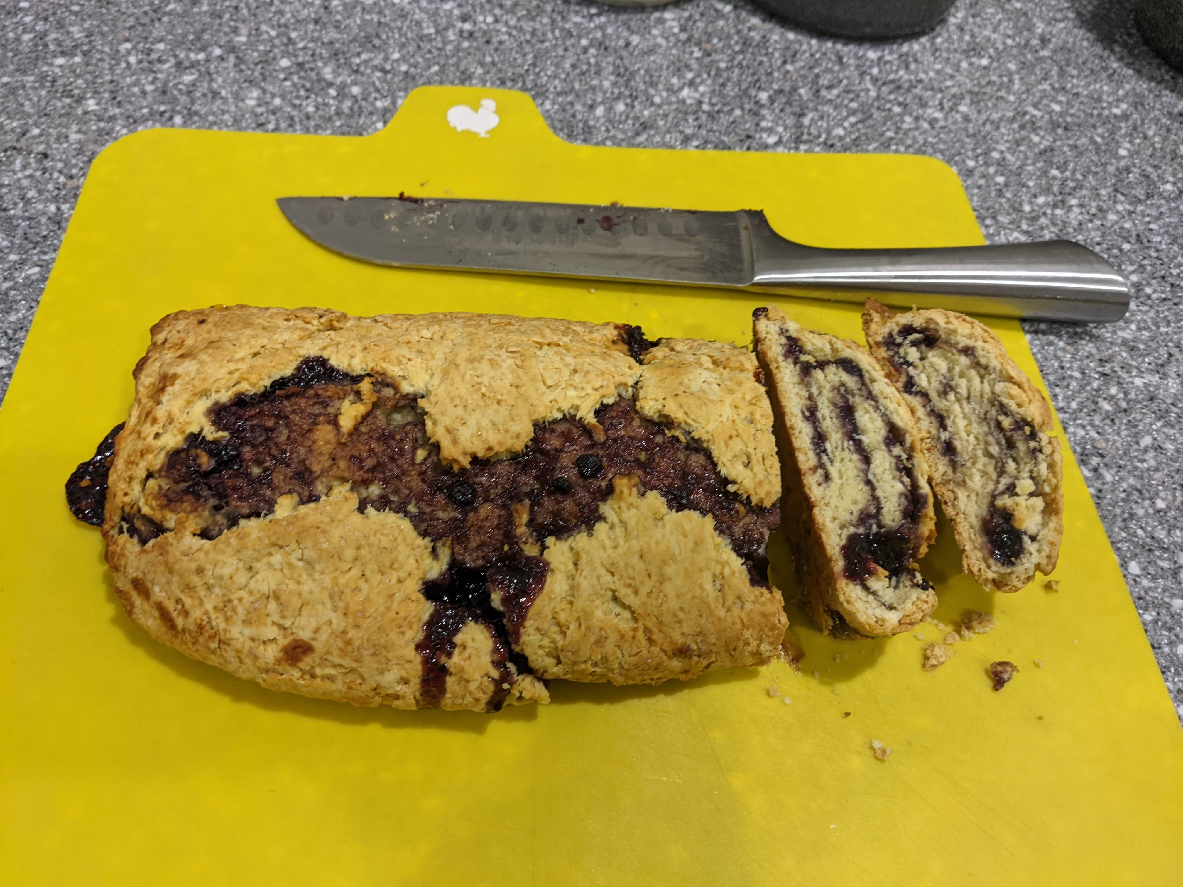 Blueberry Jam Roly Poly | bunch