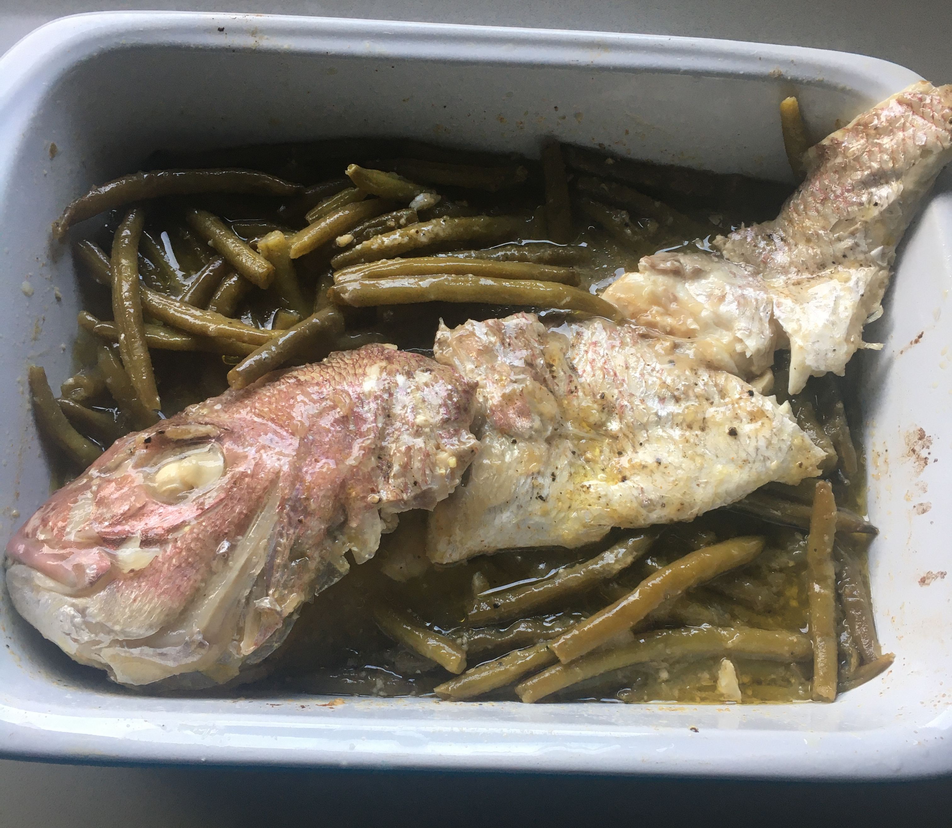 Oven Baked Whole Snapper | bunch