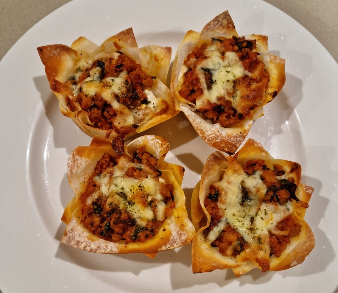 Mini lasagna bites | bunch