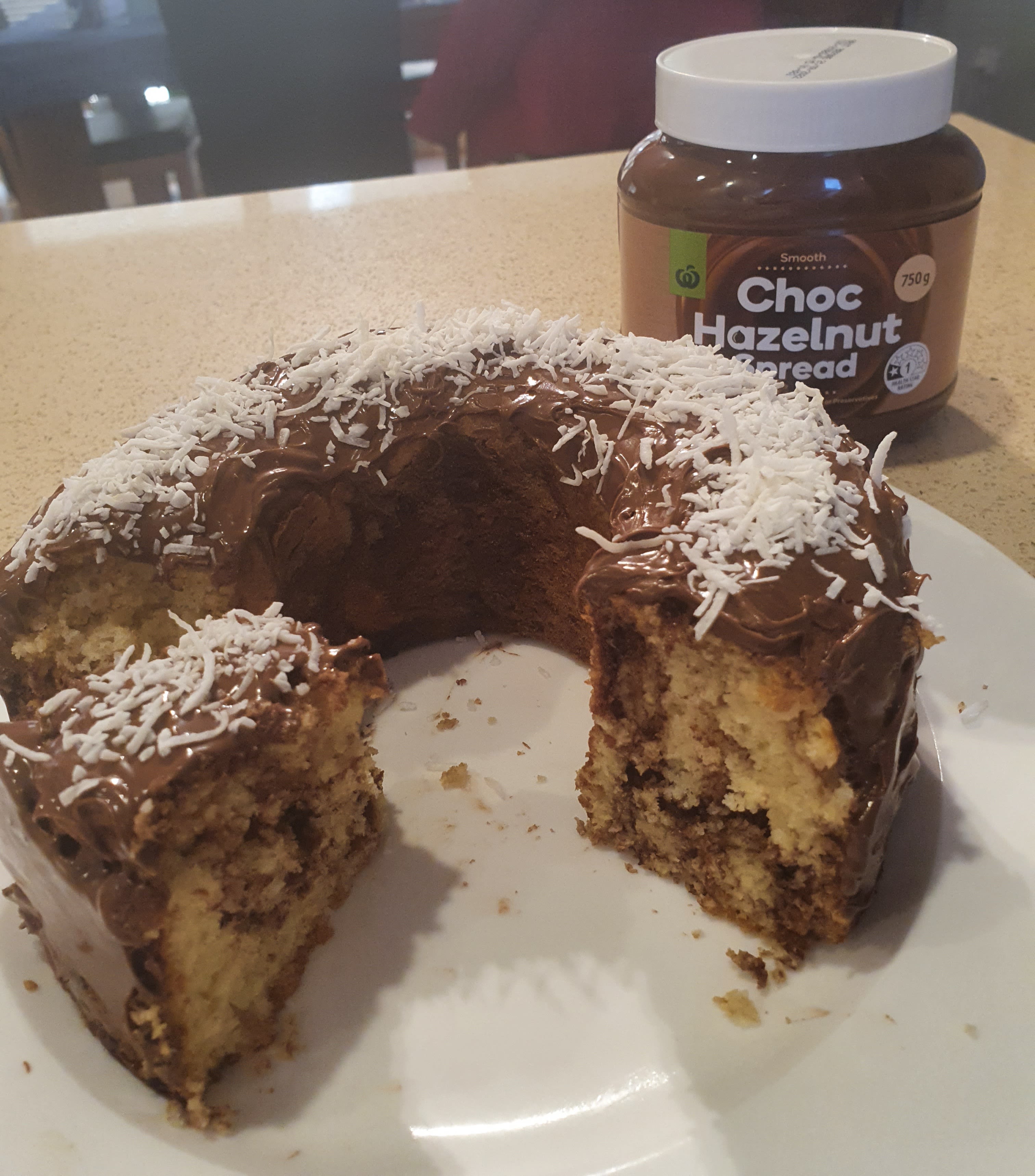 Choc Hazelnut Spread Cake | bunch