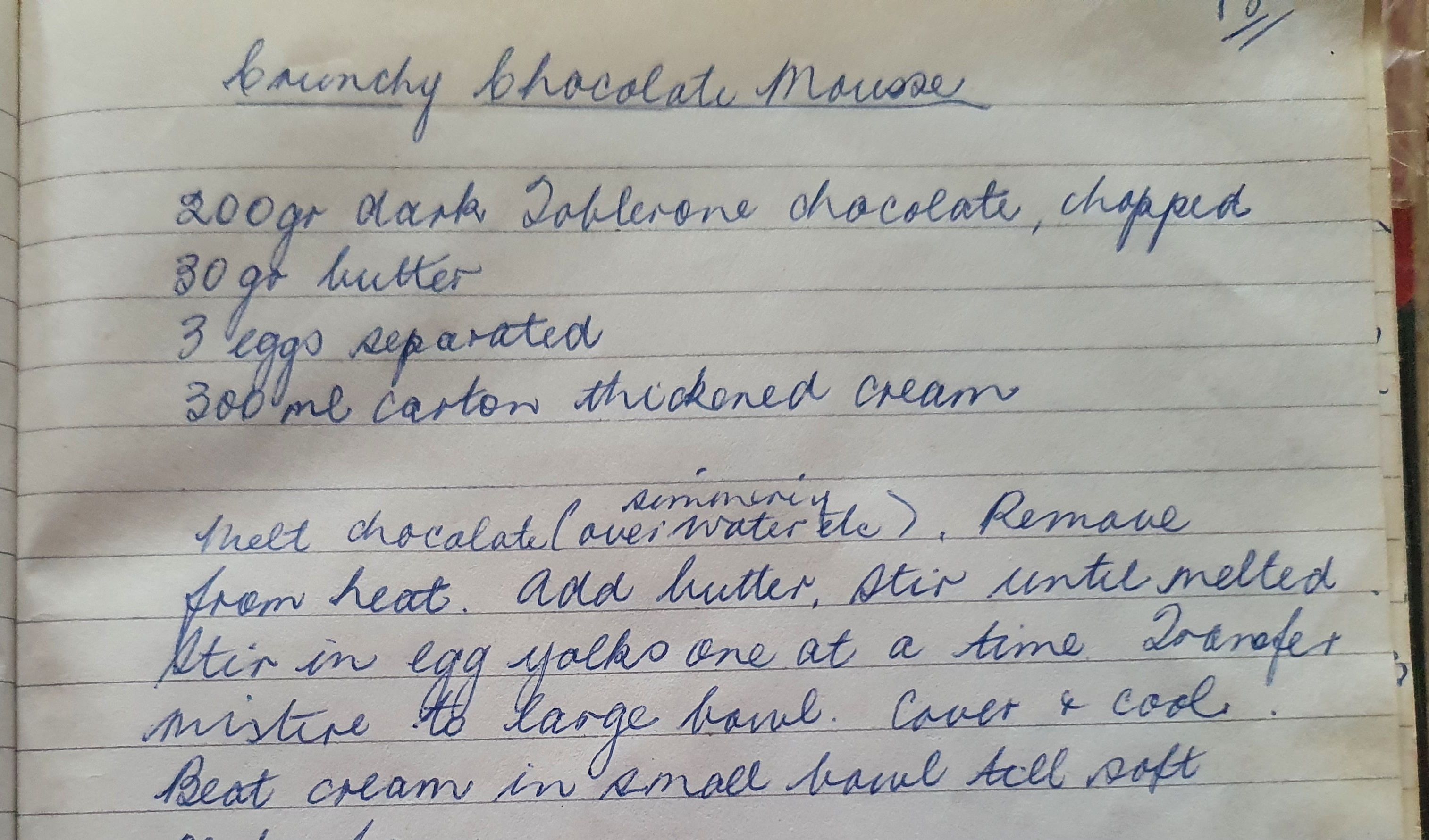 Mum's recipe book | bunch