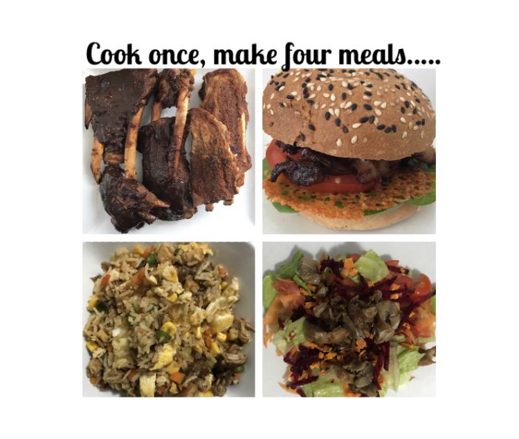 Cook once, make four meals | bunch
