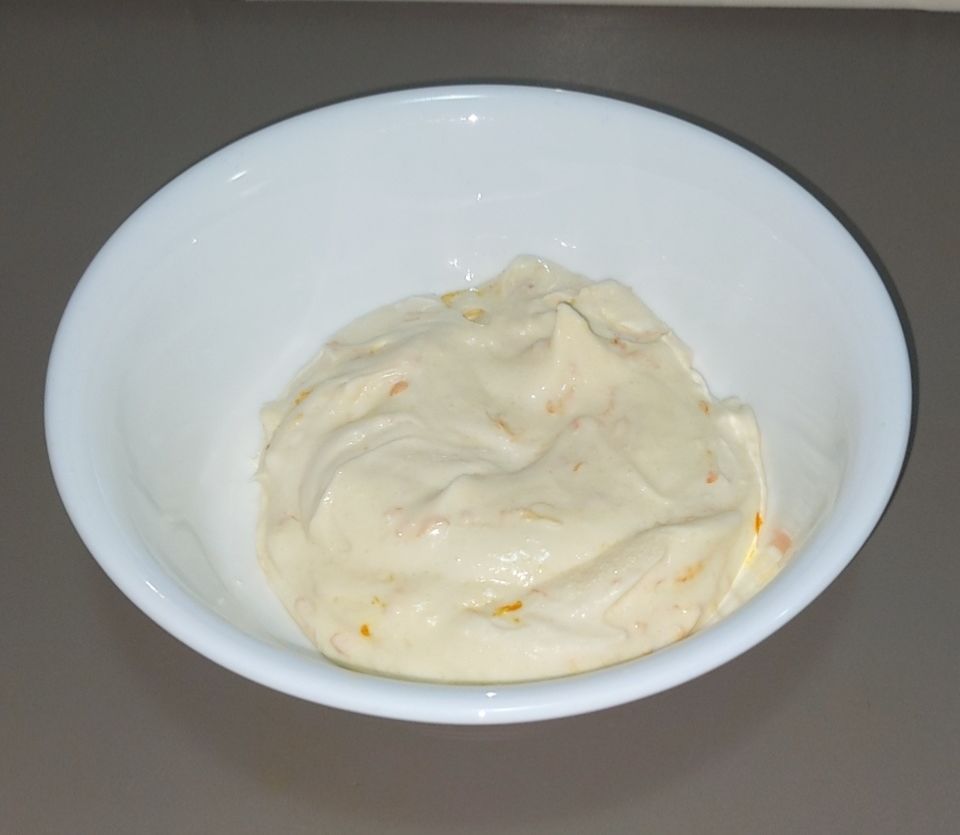 Orange cream cheese | bunch
